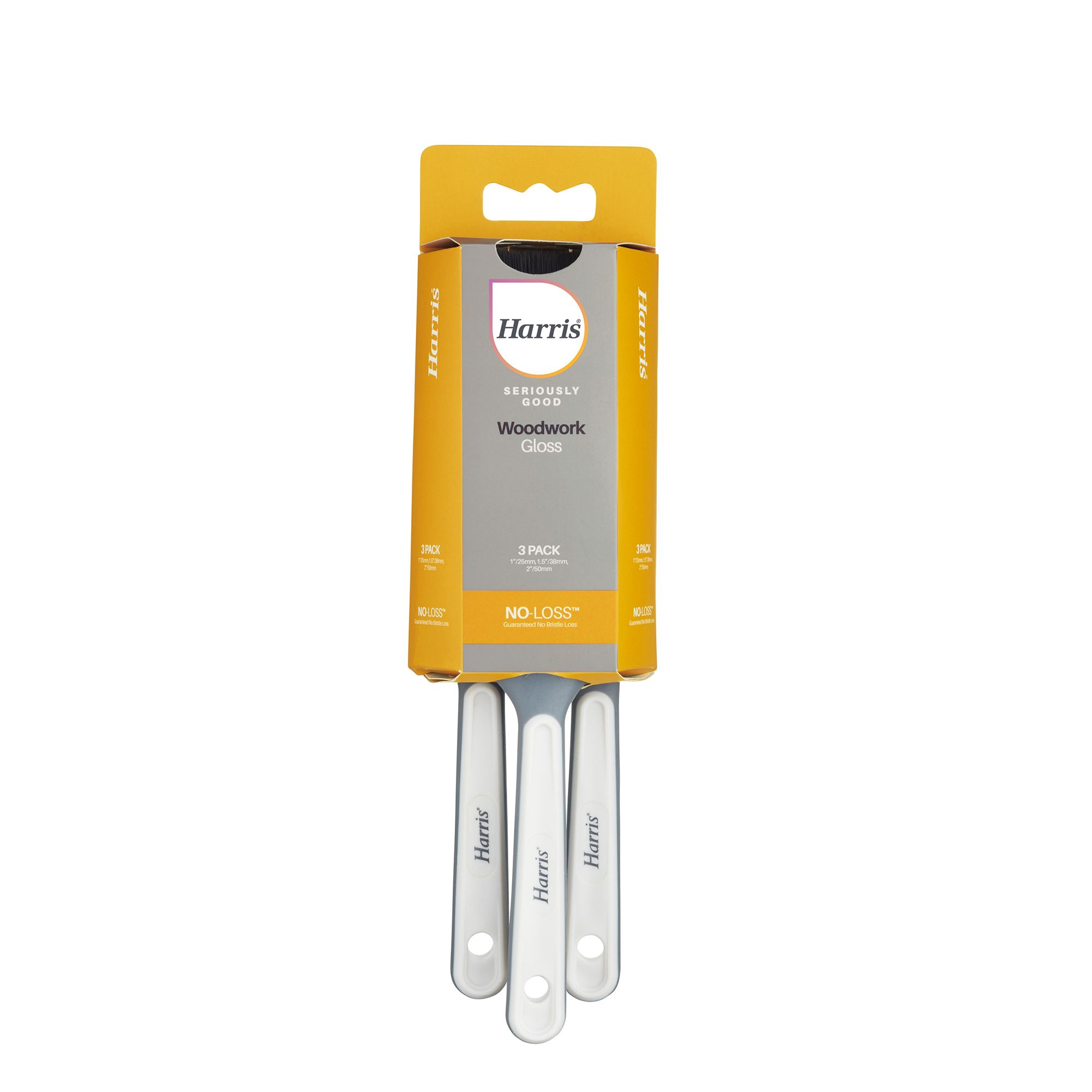 Harris Seriously Good Fine tip Paint brush, Set of 3