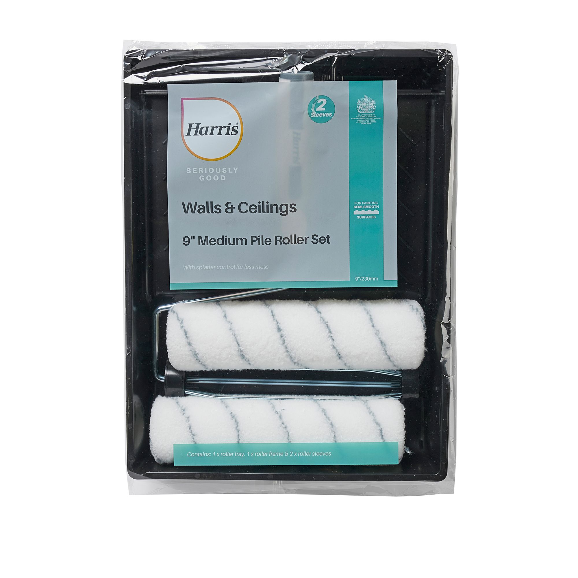 Harris Seriously good Interior Roller set, 4 pieces