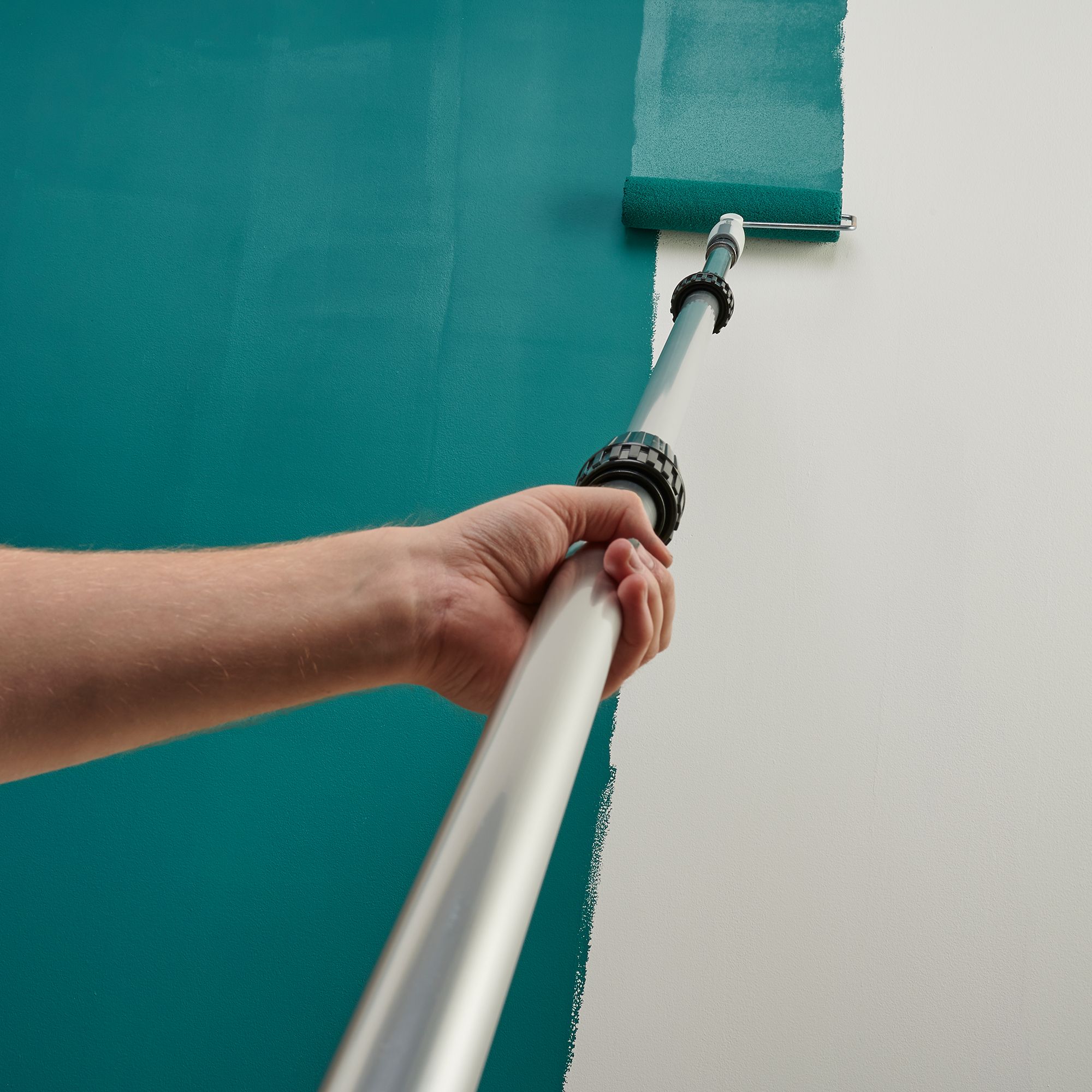 B&q paint roller extension pole store