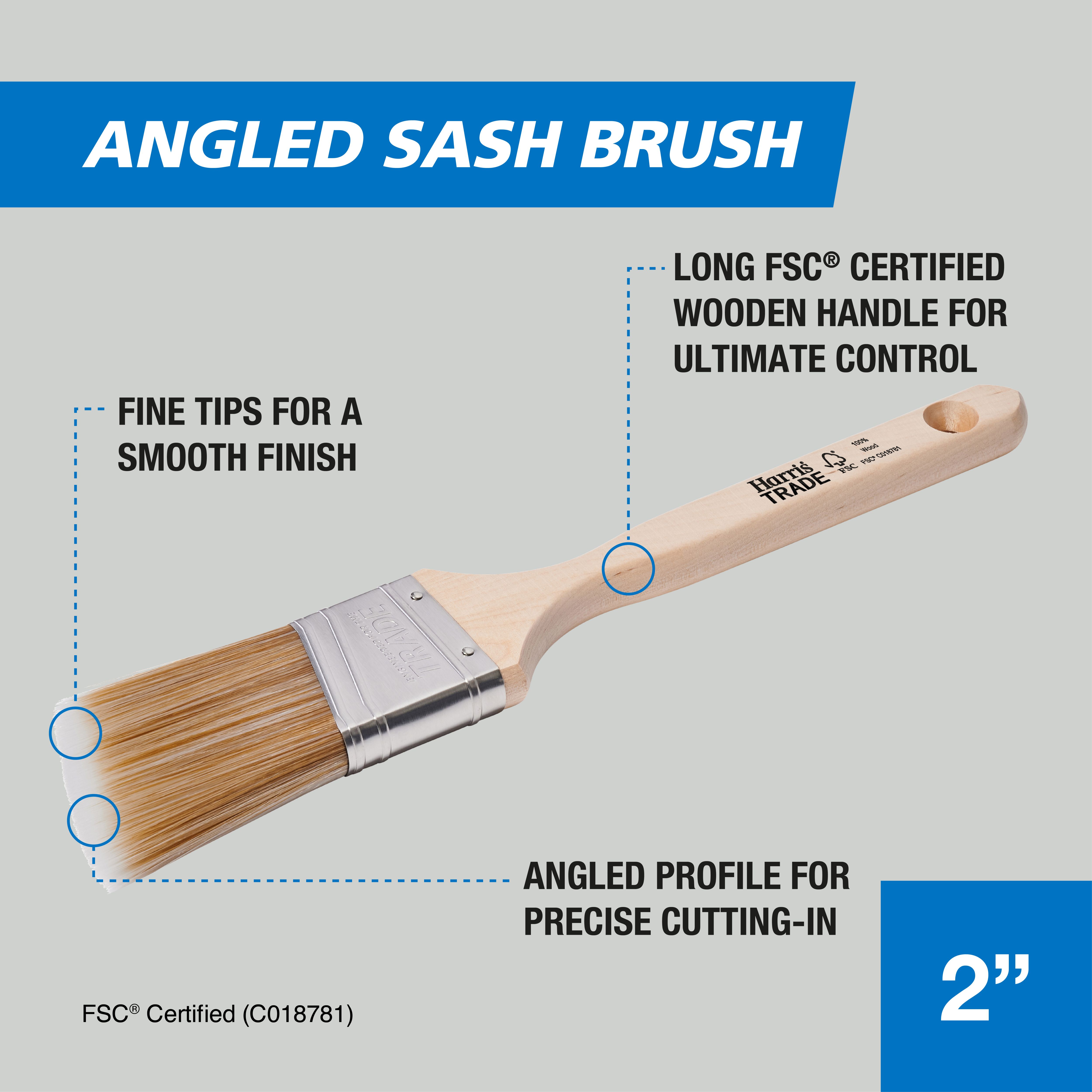 Harris Trade 2" Sash brush