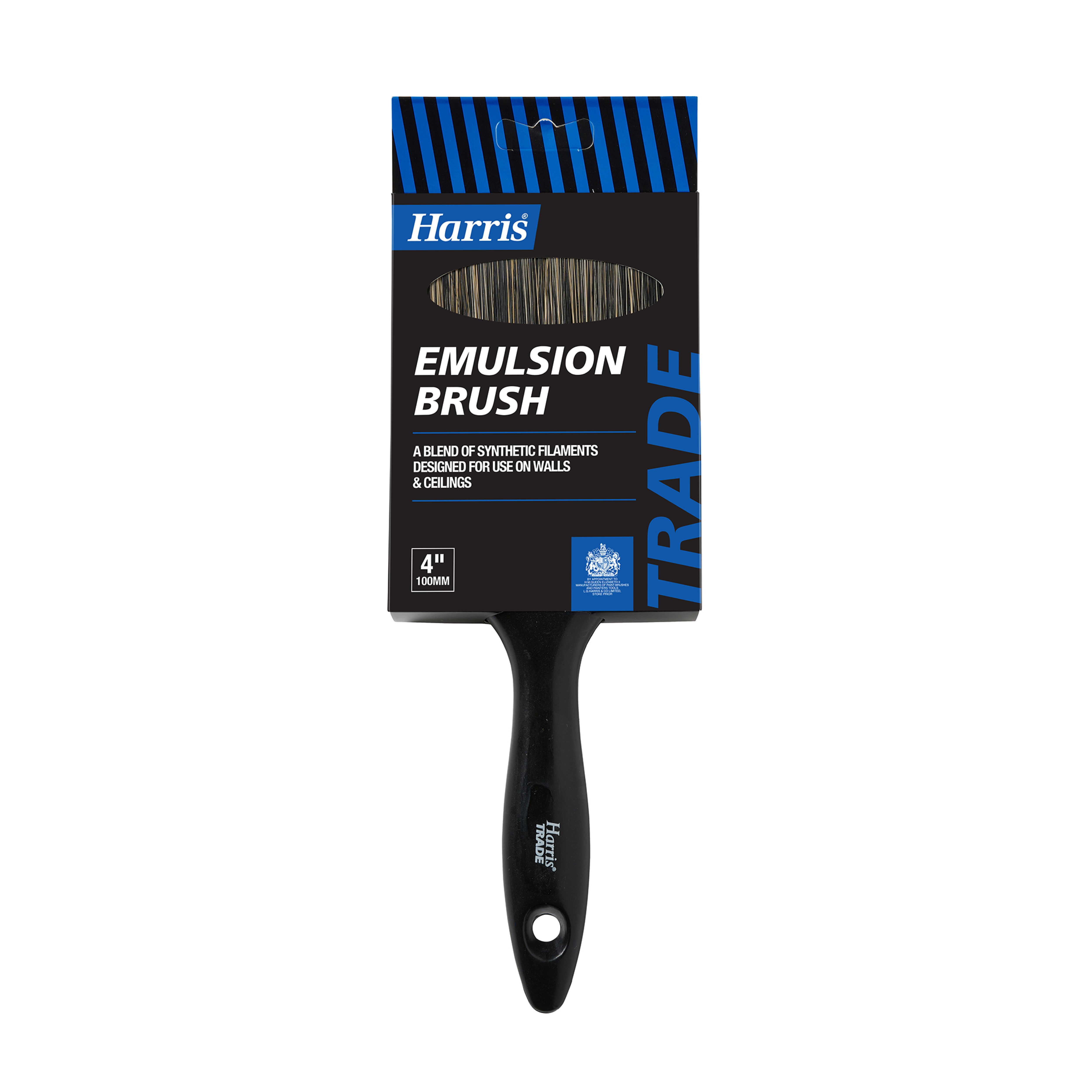 Harris Trade Emulsion 4" Flat tip Comfort Interior Paint brush