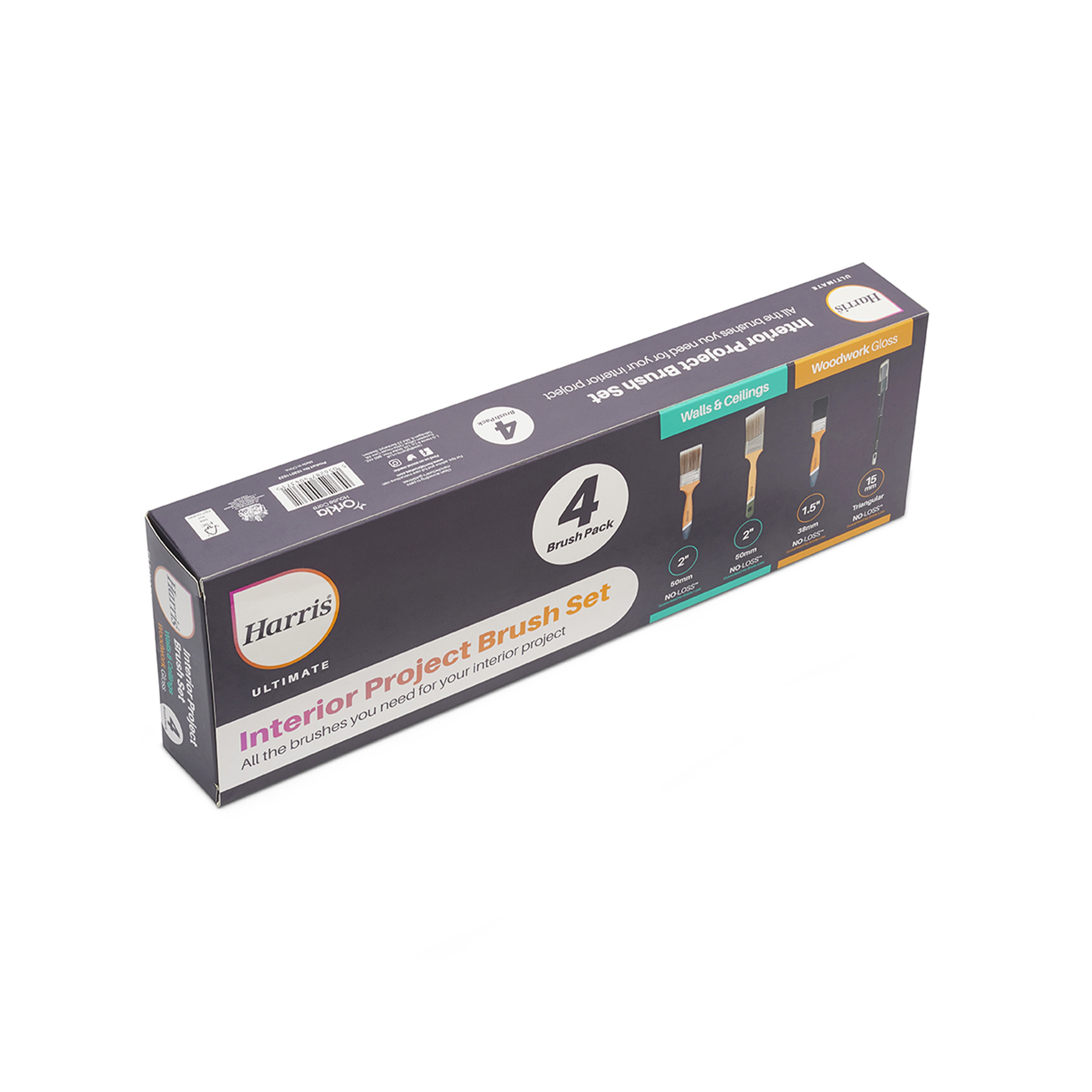 Harris Ultimate Paint brush, Set of 4