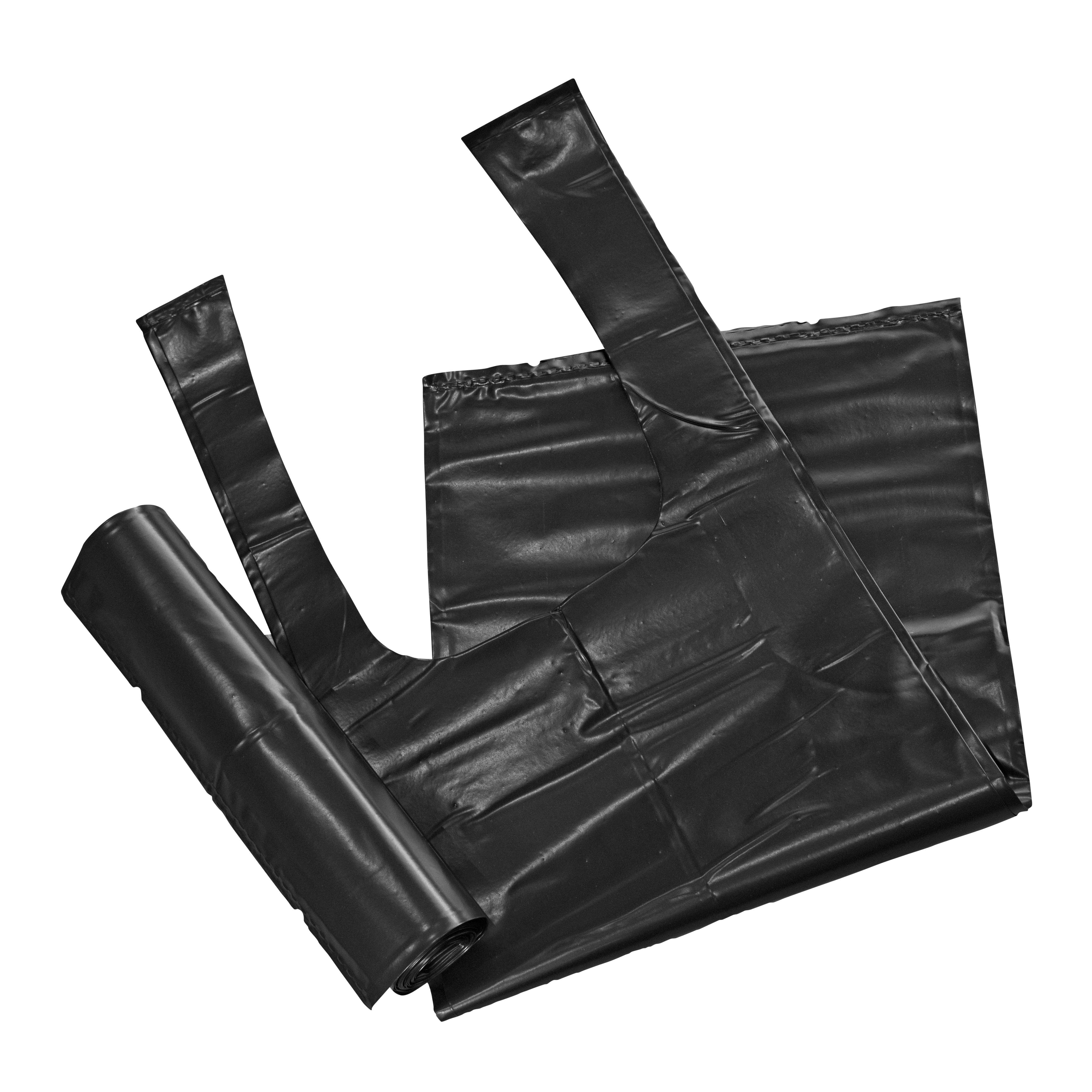 Heavy duty Black Rubble bag, 50L 25kg, Pack of 5