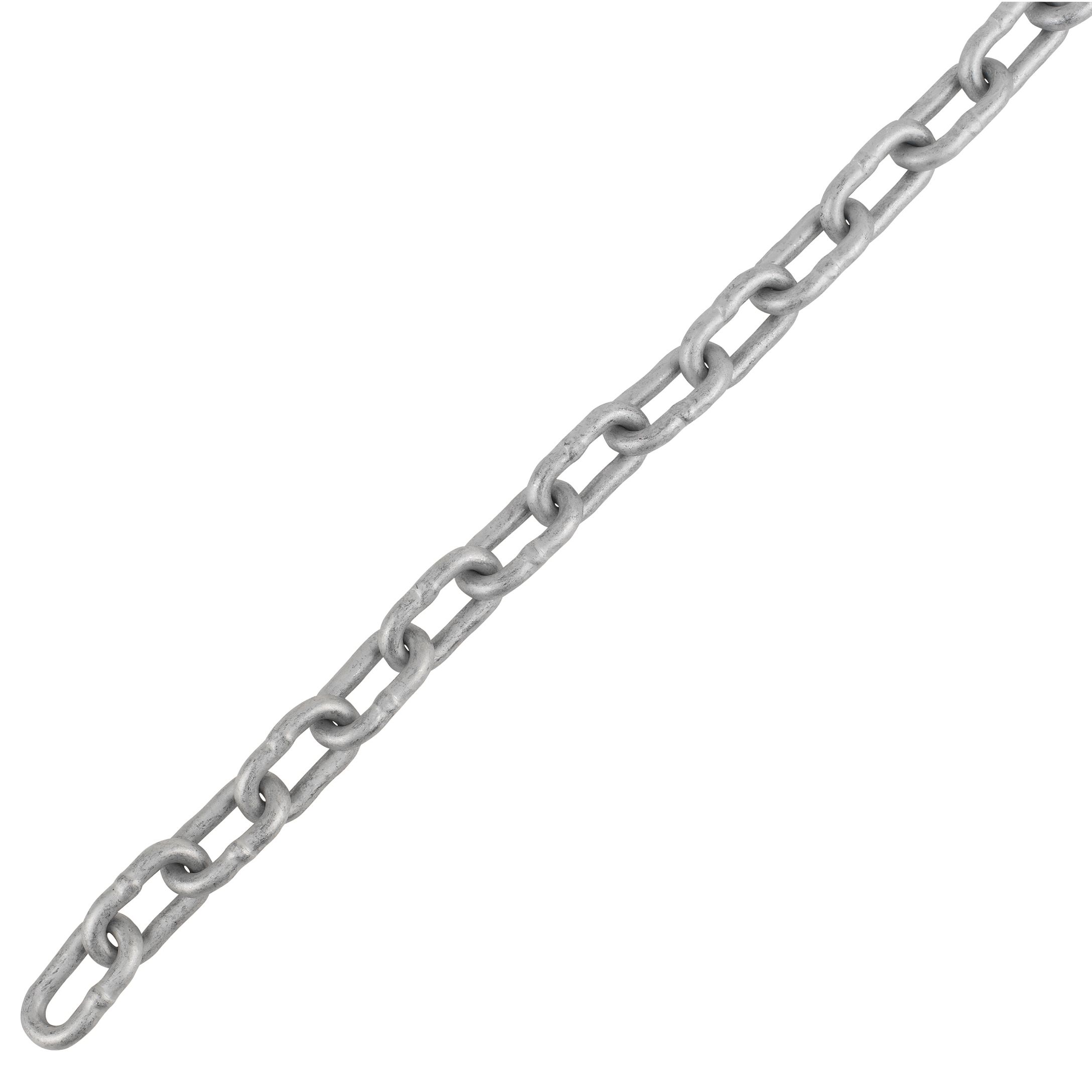 Heavy duty Welded Steel Chain 8mm 2m | DIY at B&Q