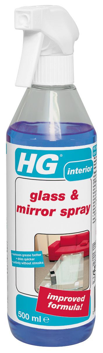 HG Mirror Glass Cleaner, 500ml | DIY at B&Q