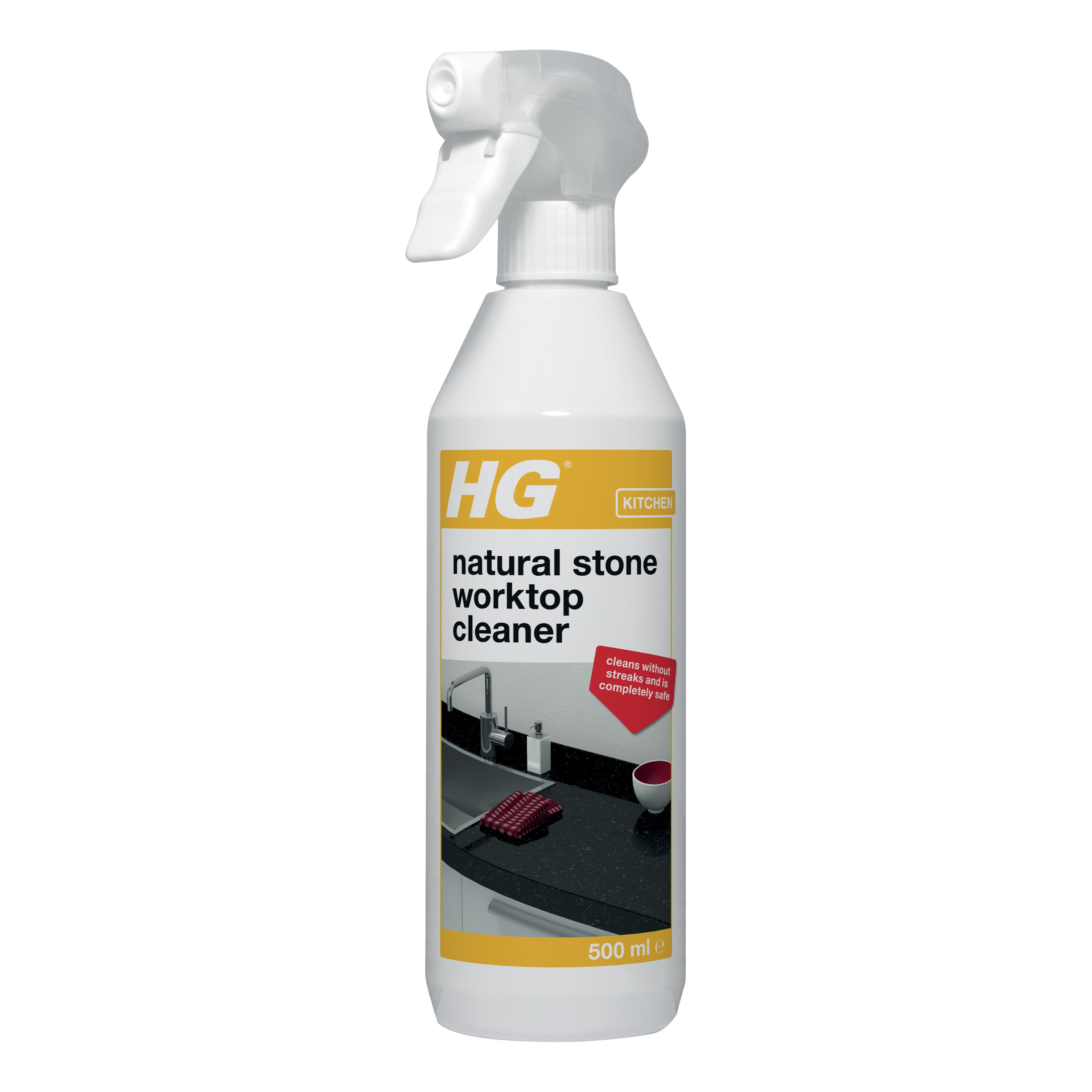 HG Natural Stone Clenaer Stone cleaner, 500ml Bottle