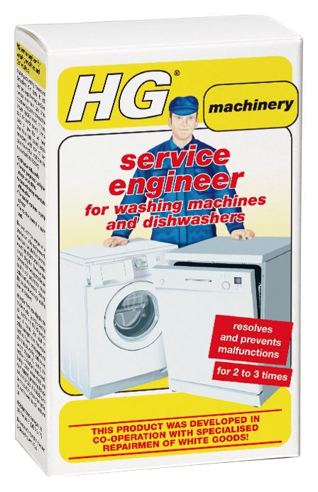 HG Service Engineer Unscented Washing machine & dishwasher cleaner, 0 ...