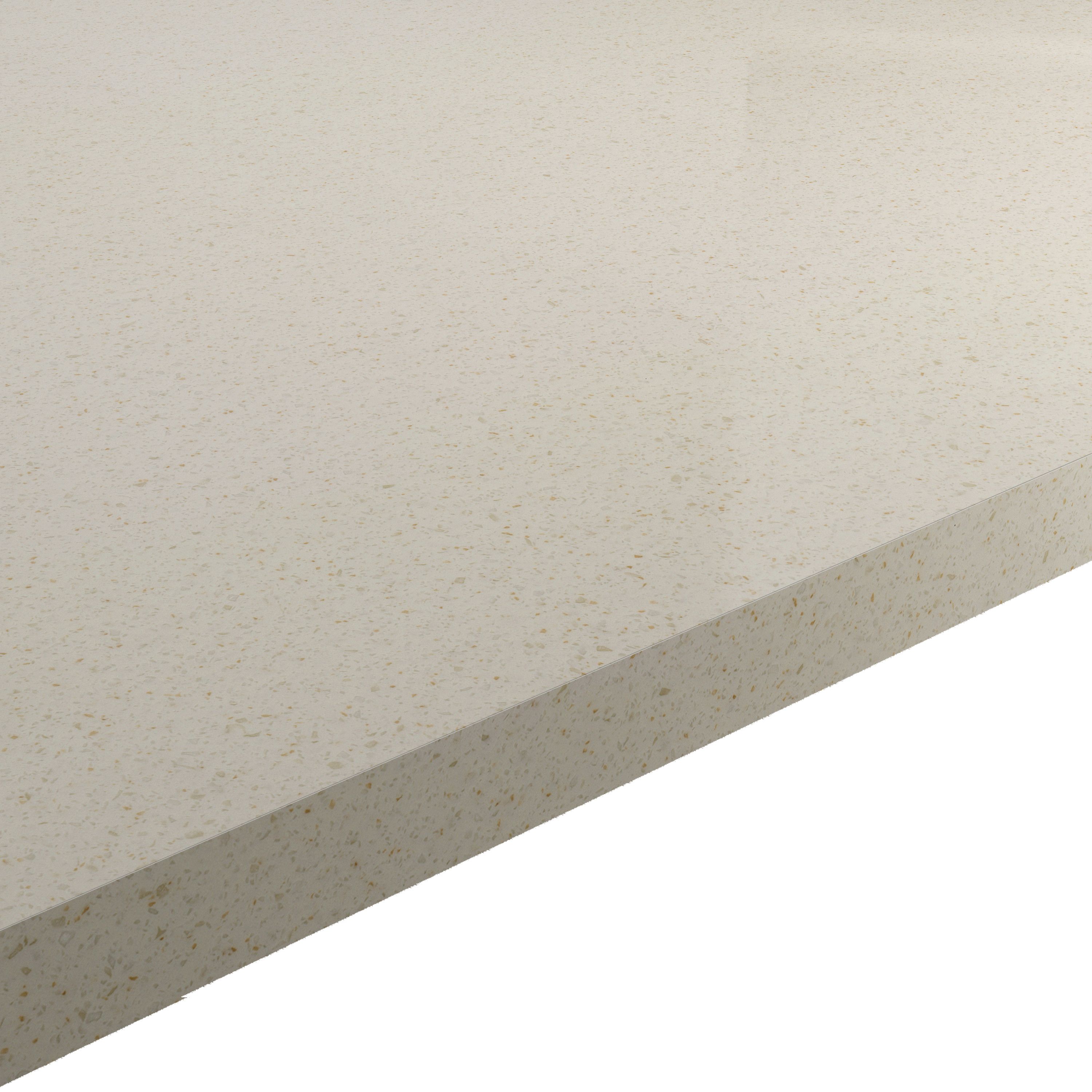 HI-MACS 20mm Matt Sand beige Stone effect Acrylic Square edge Kitchen ...