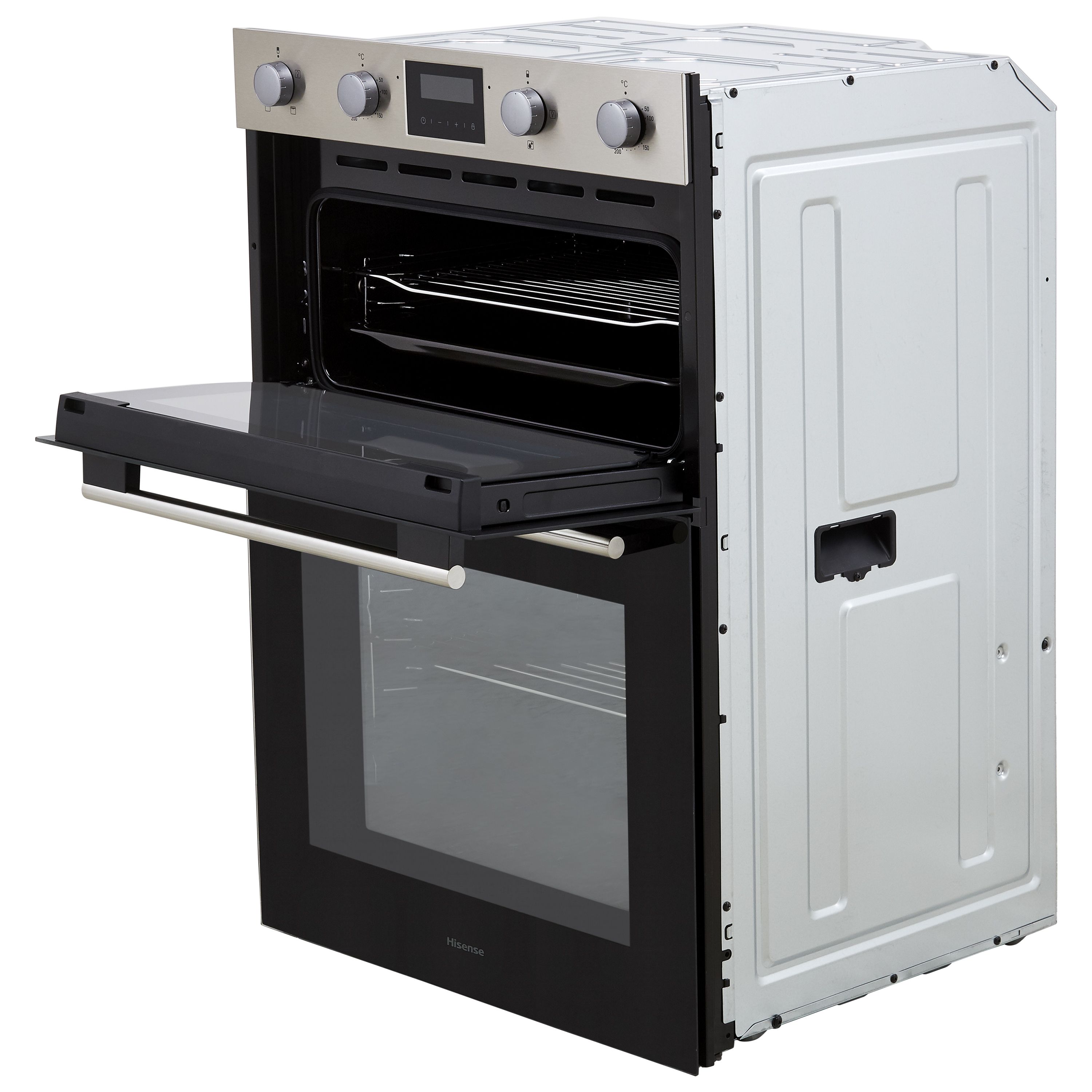 Hisense BI6095GXUK_SSL Built-in Double Fan oven & gas hob pack ...