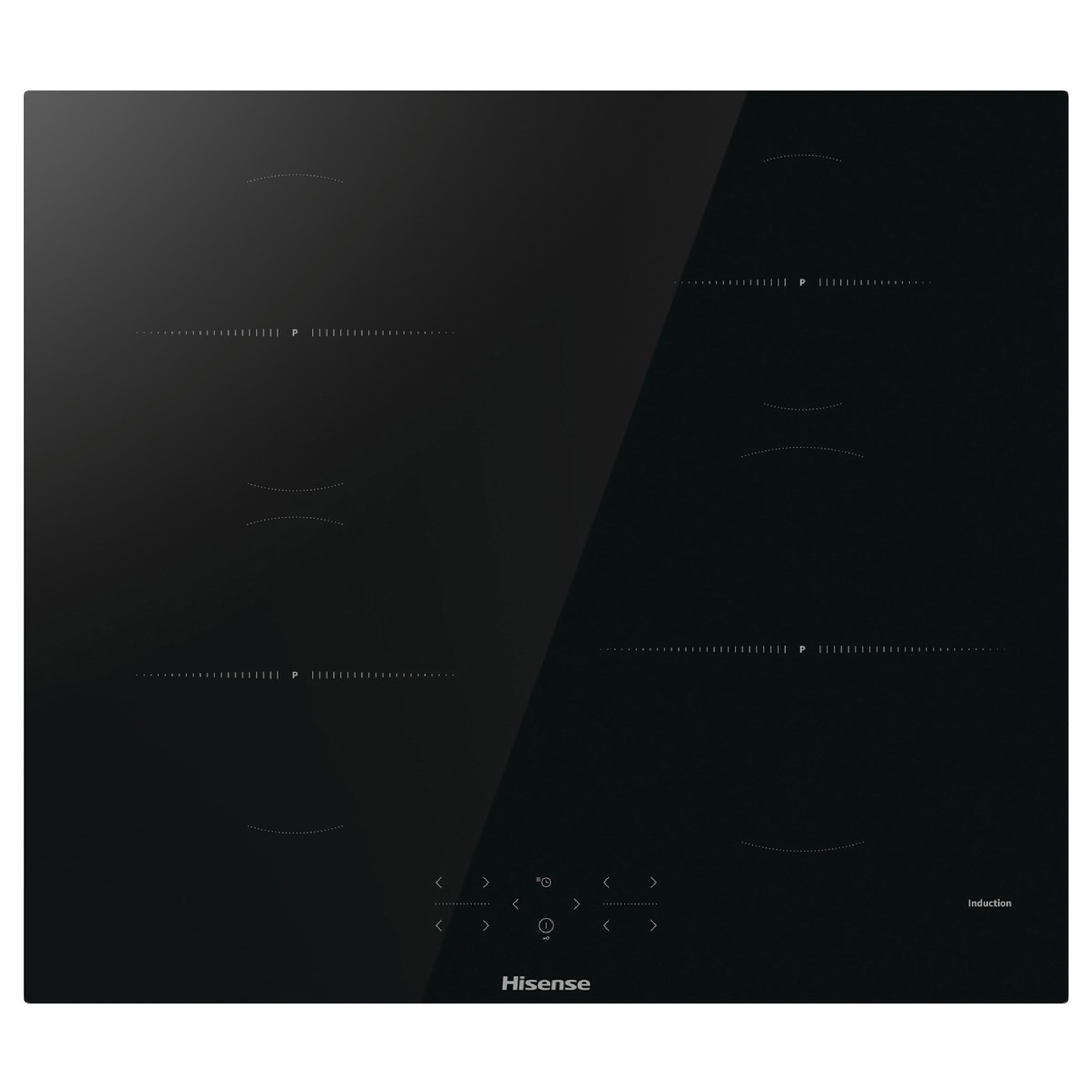 Hisense HI6401BSC 59.5cm Induction Hob - Black