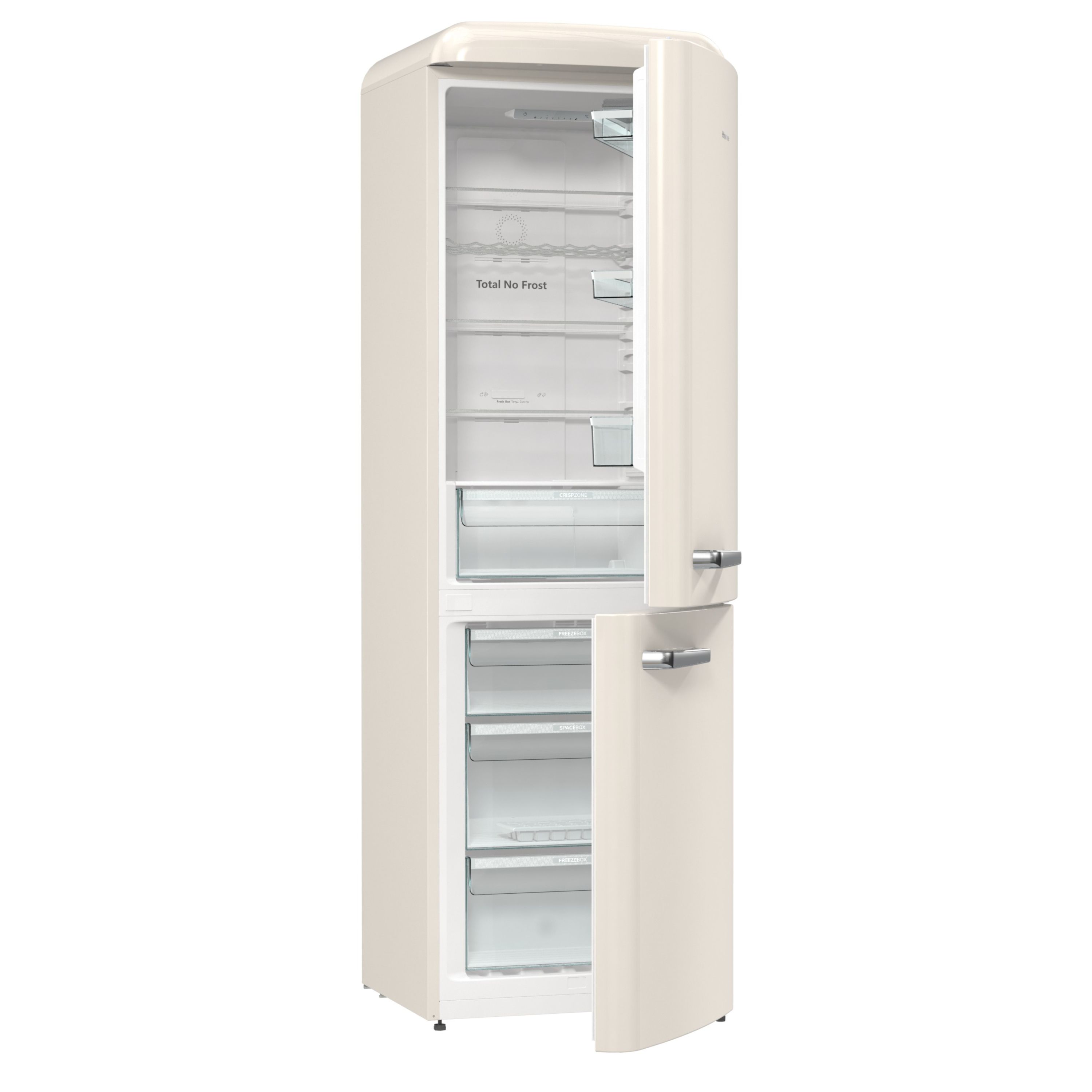 Hisense RB390N6RYDUK_CR 60:40 Retro Freestanding Frost free Fridge ...