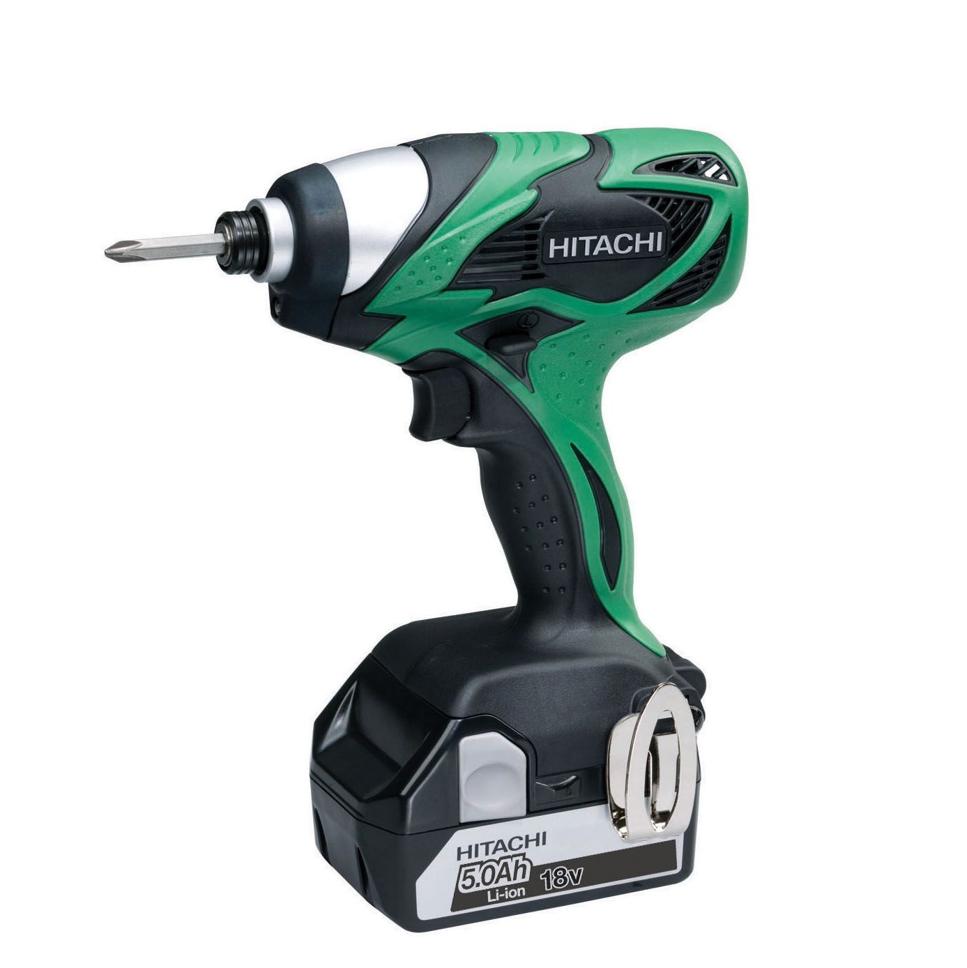Hitachi Li-ion Cordless Combi drill & impact driver (2 x 5Ah) - KC18DKL/JB
