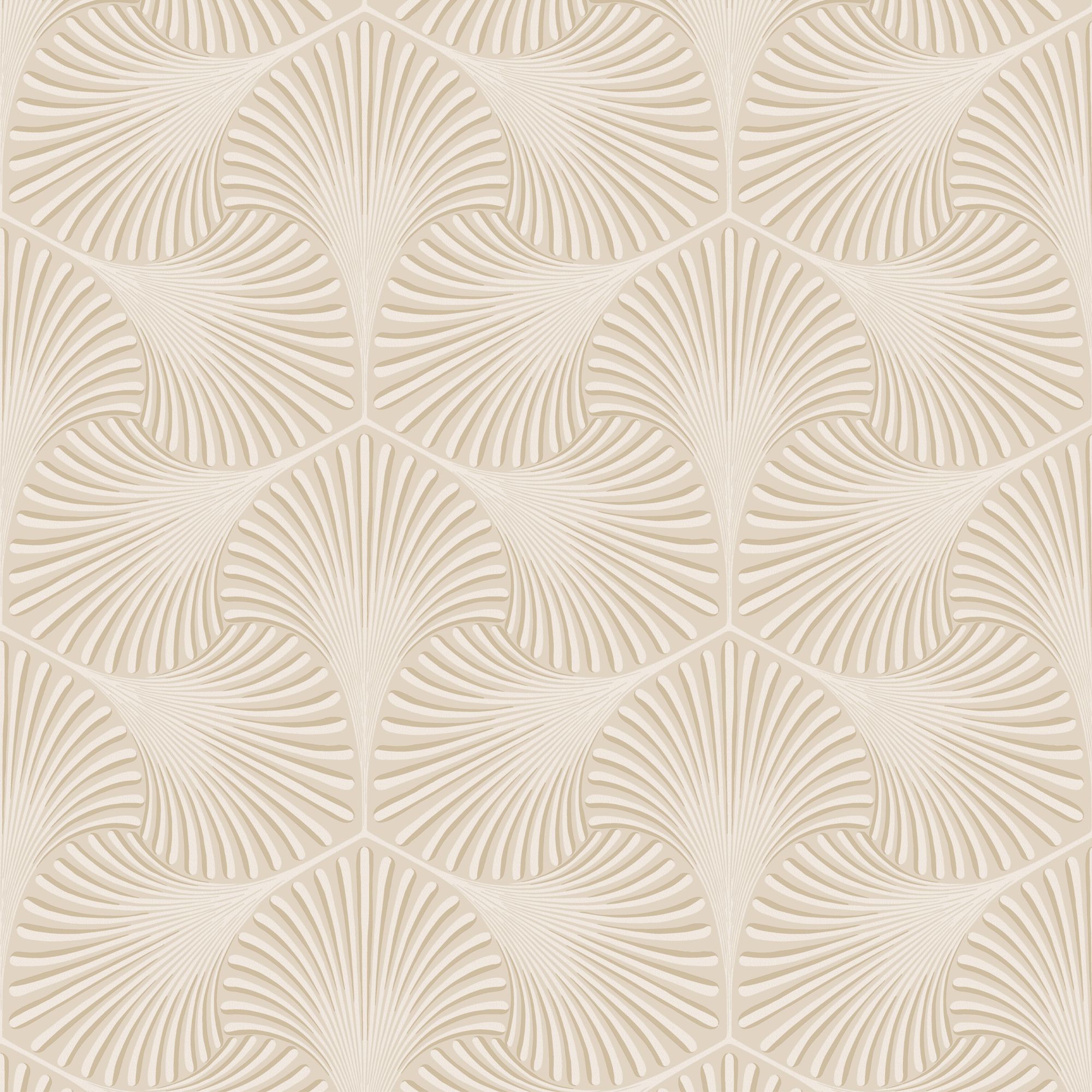 Holden Décor Cream Metallic effect Geometric Textured Wallpaper | DIY ...