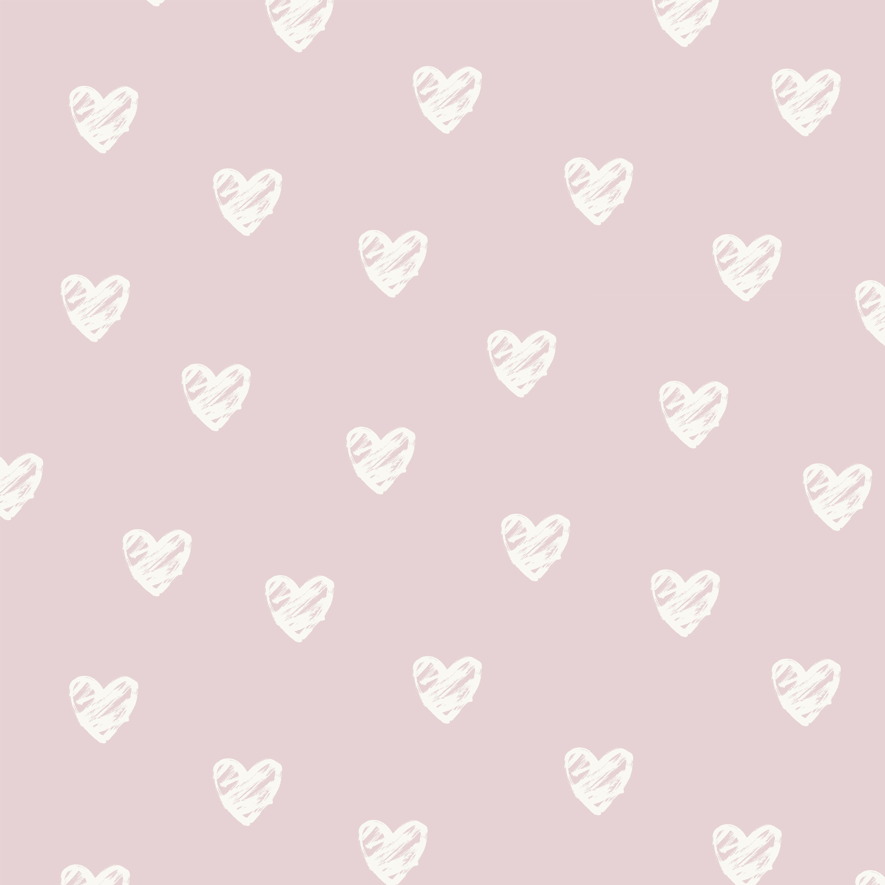 Pink Heart Wallpaper For Walls