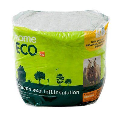 Home ECO Loft insulation roll, (L)3m (W)0.37m (T)200mm | DIY at B&Q