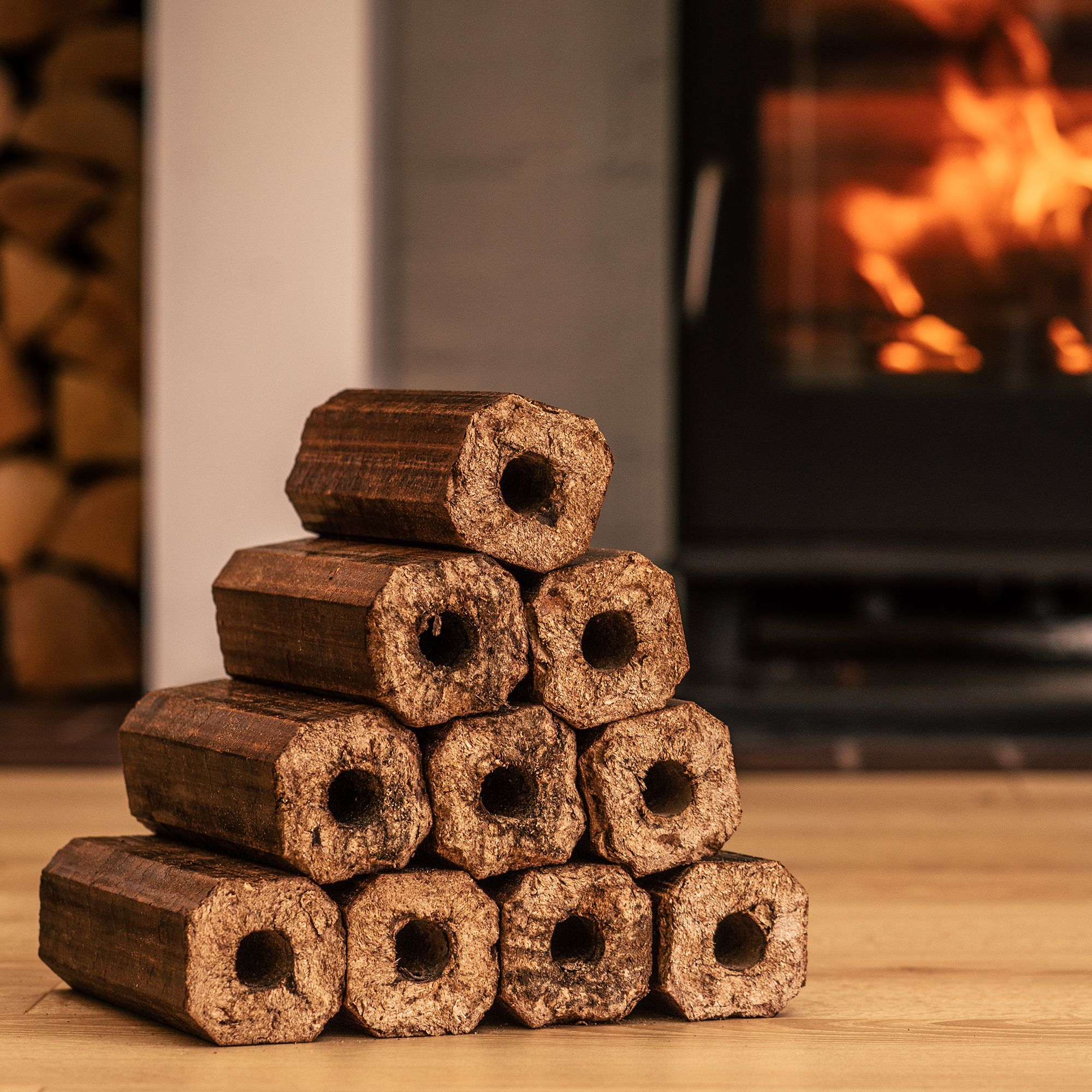 Homefire Shimada Heat log, Pack of 12