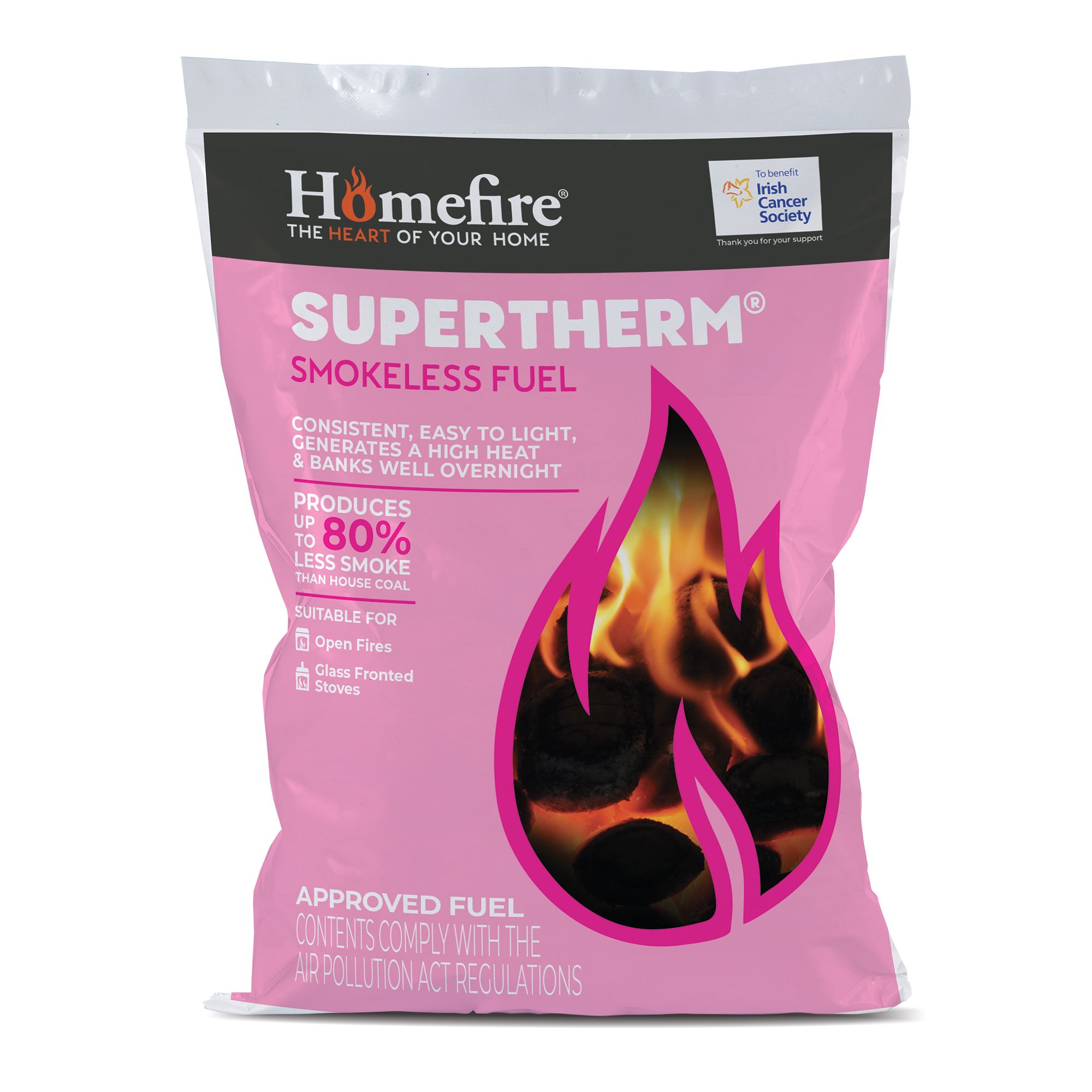 Homefire Supertherm Solid fuel briquettes | DIY at B&Q