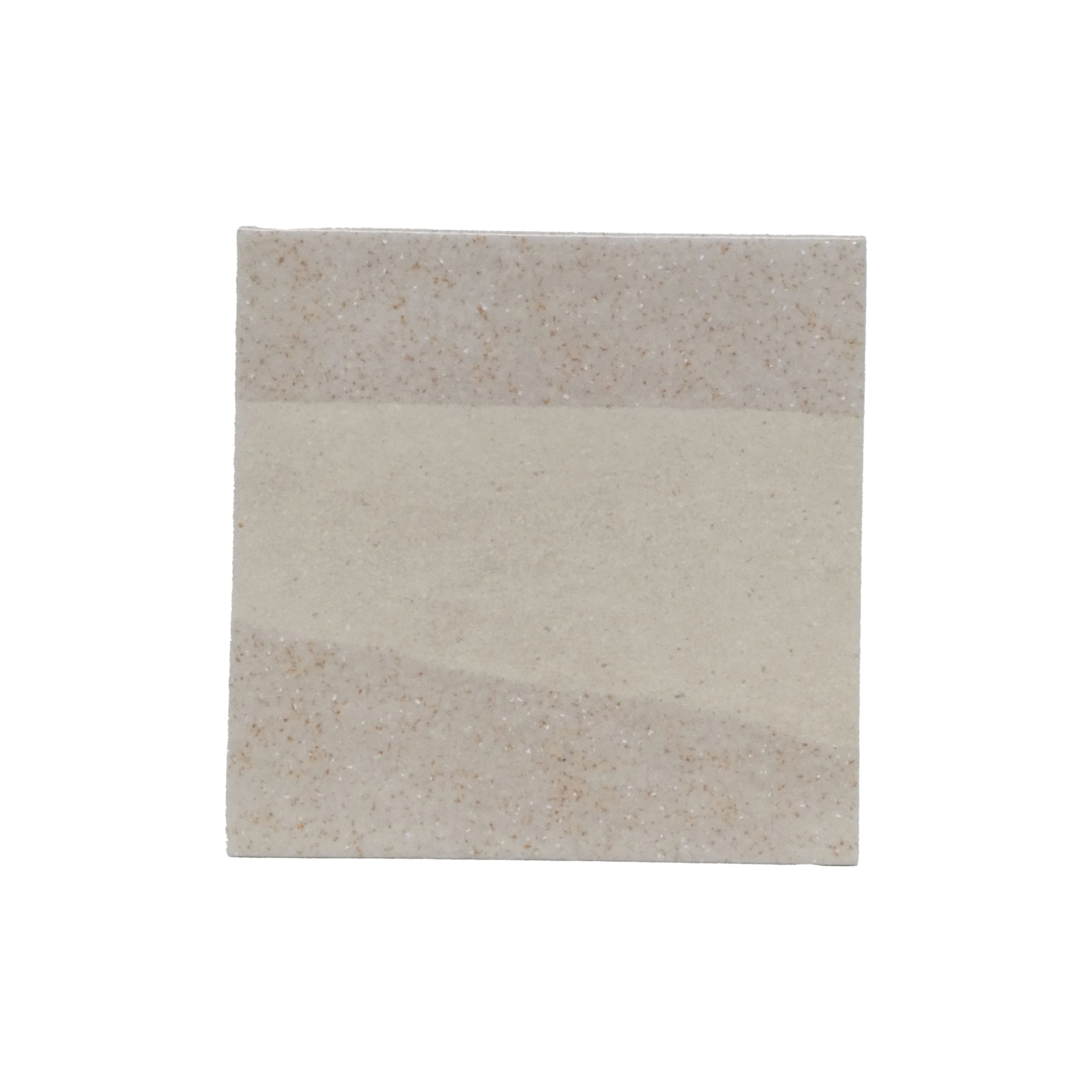 Horizon Sand Matt Deco Textured Porcelain Indoor & outdoor Wall Tile Sample