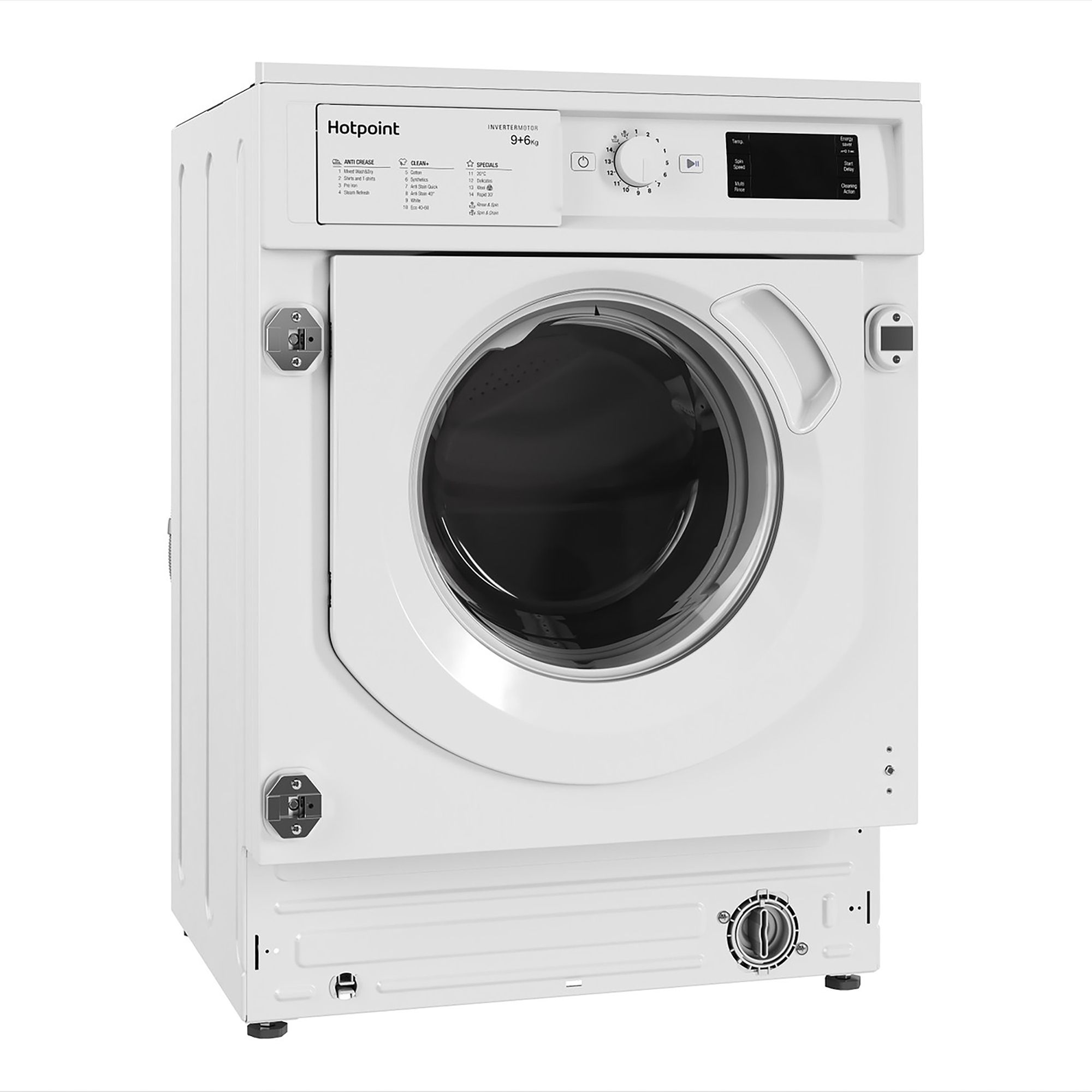 Hotpoint BI WDHG 961485 UK 9kg/6kg Built-in Condenser Washer dryer - White