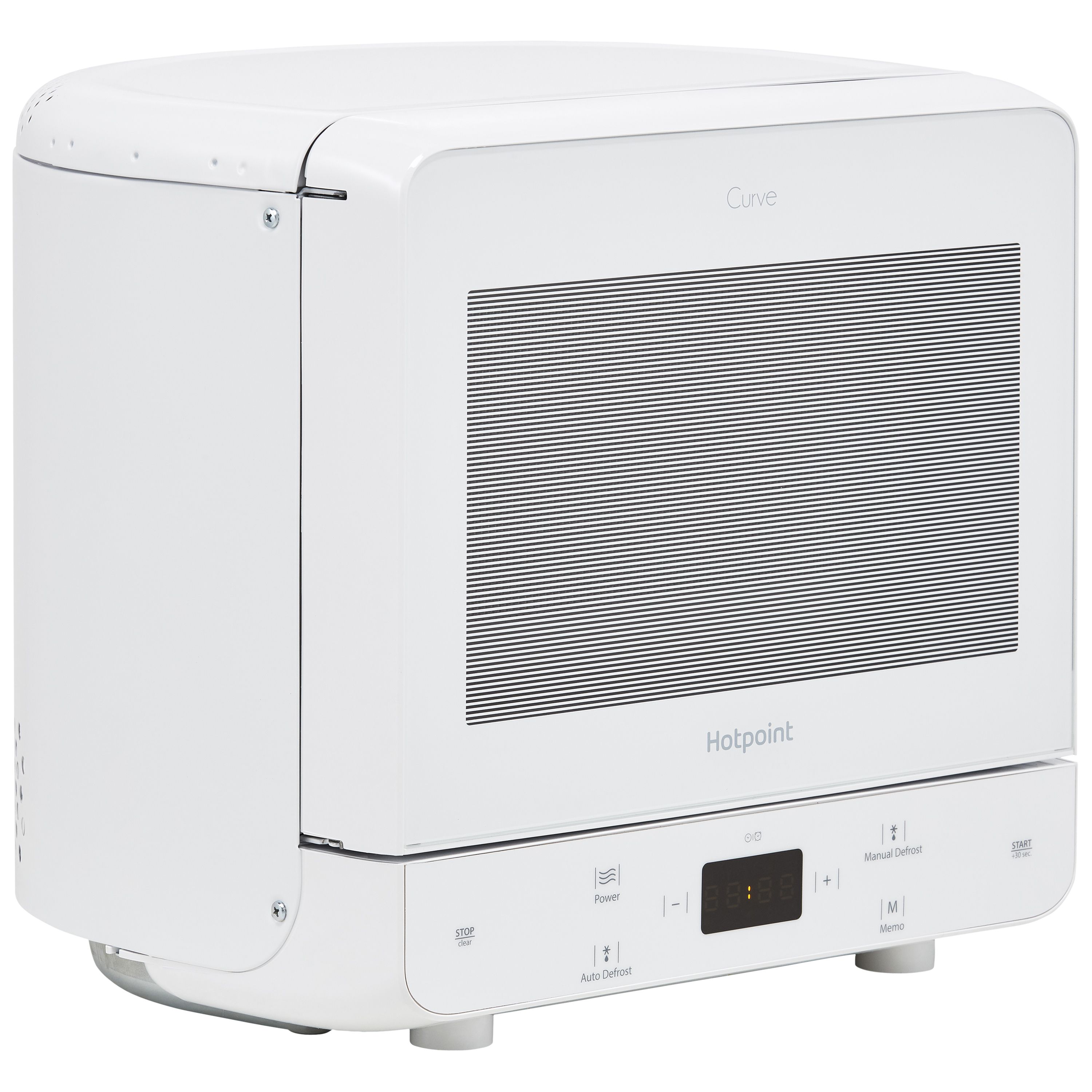 Hotpoint Curve MWH1331FW_WH 13L Freestanding Microwave - White