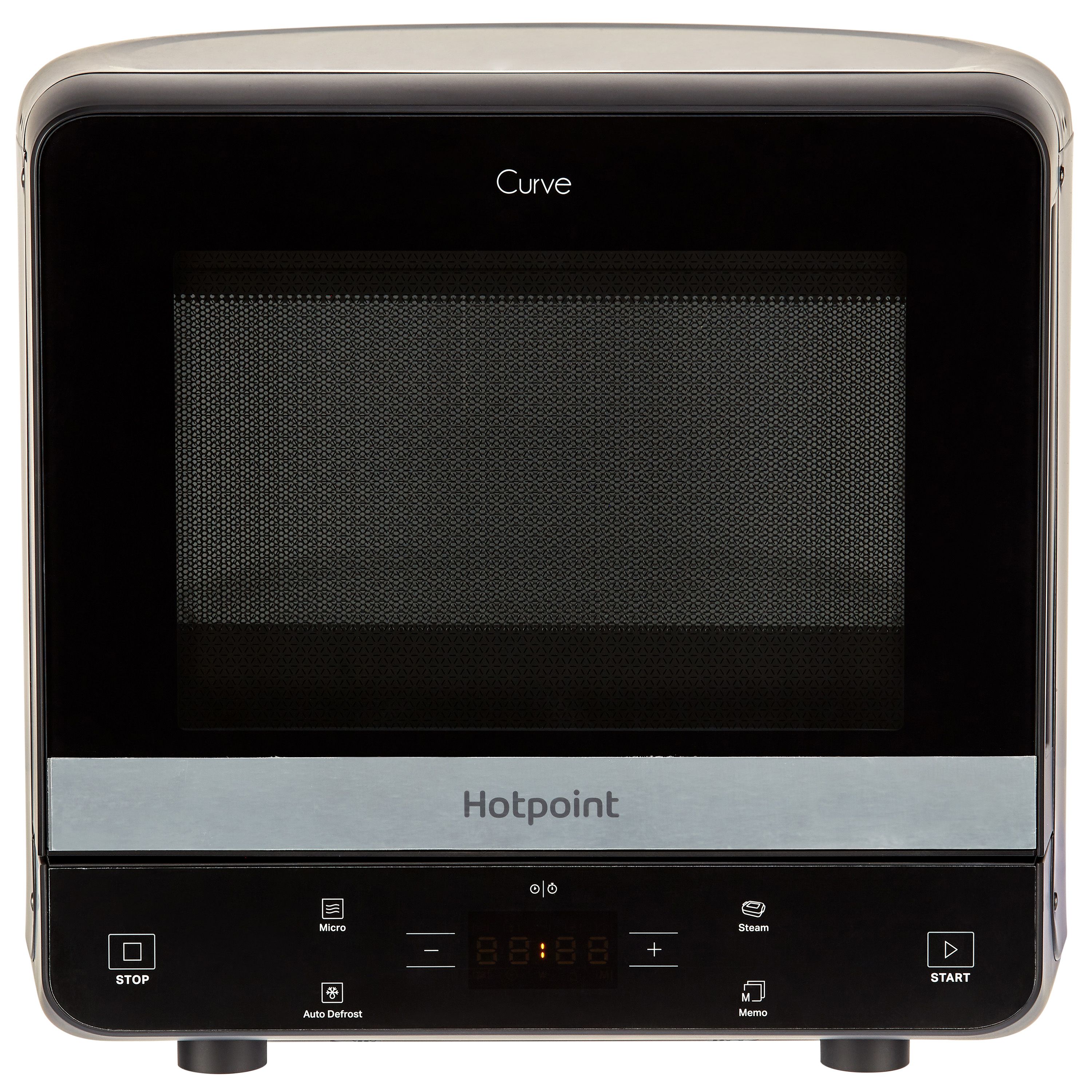 Hotpoint Curve MWHC 1335 MB_BK 13L Freestanding Microwave - Black