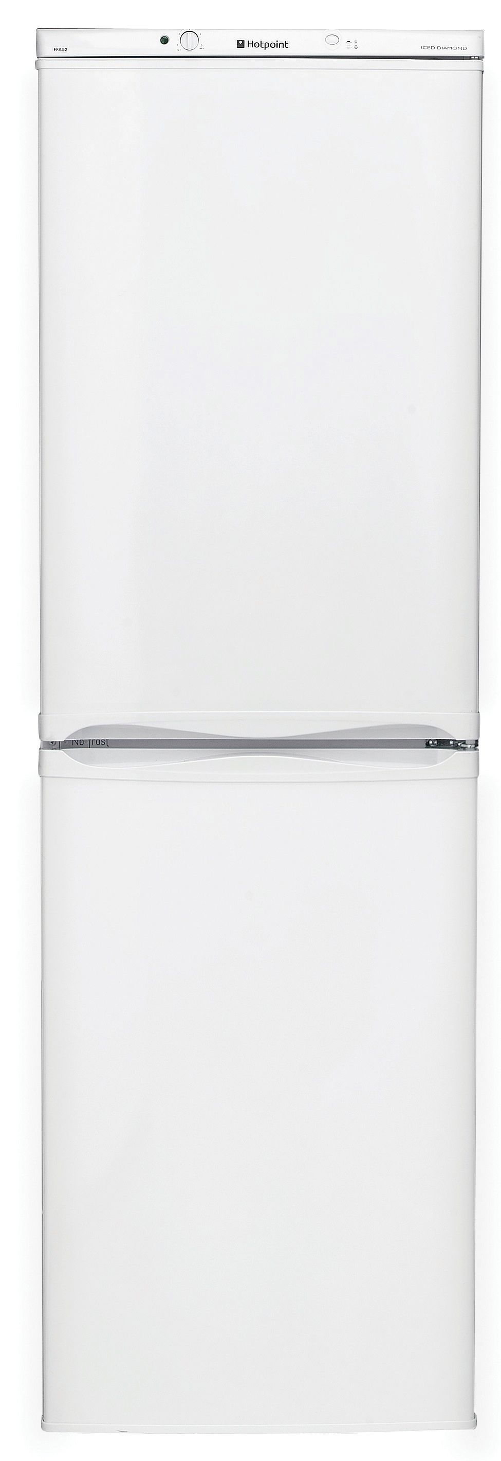 Hotpoint FFAA52P.1 White Freestanding Fridge freezer | DIY at B&Q