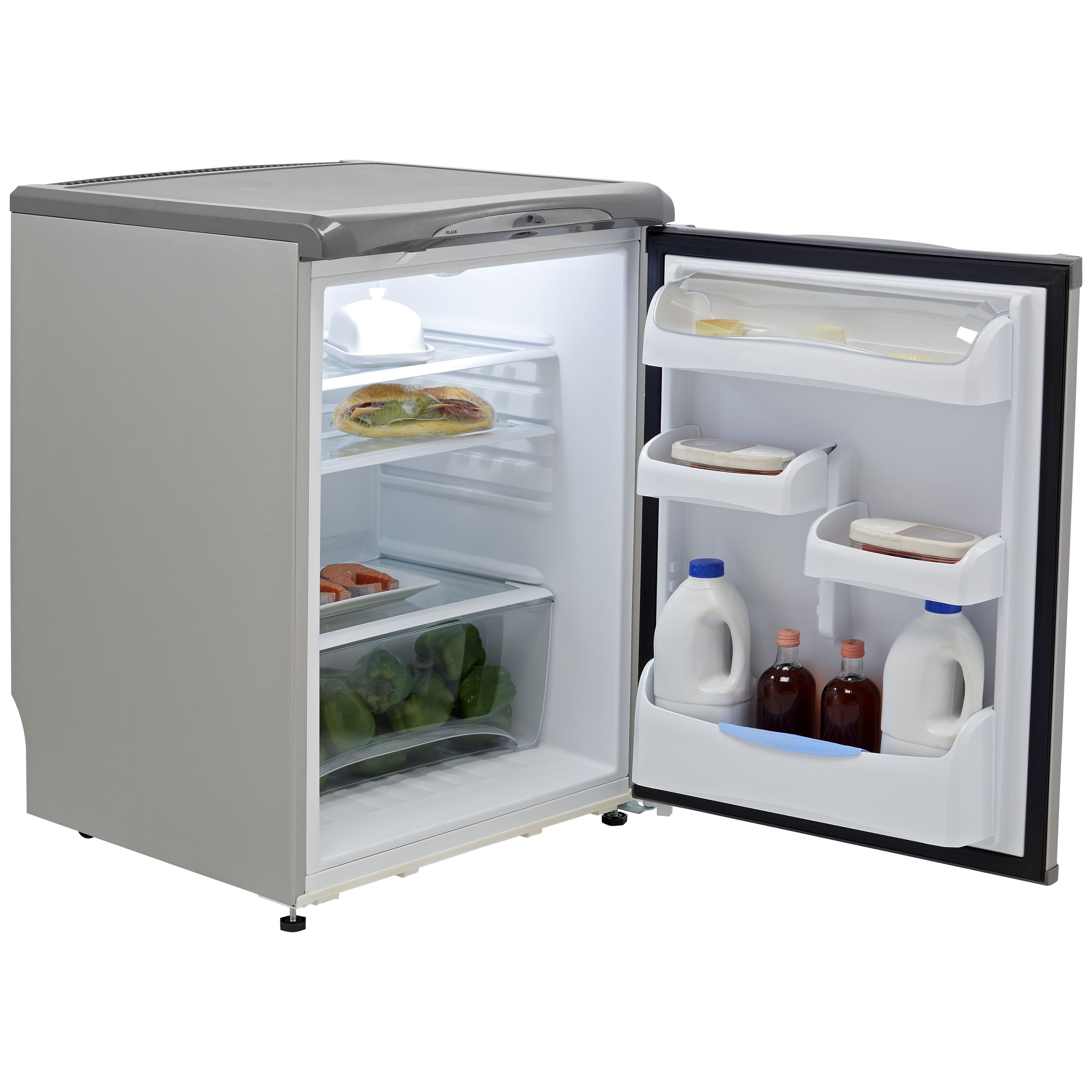 Hotpoint Freestanding Under counter Fridge - Graphite