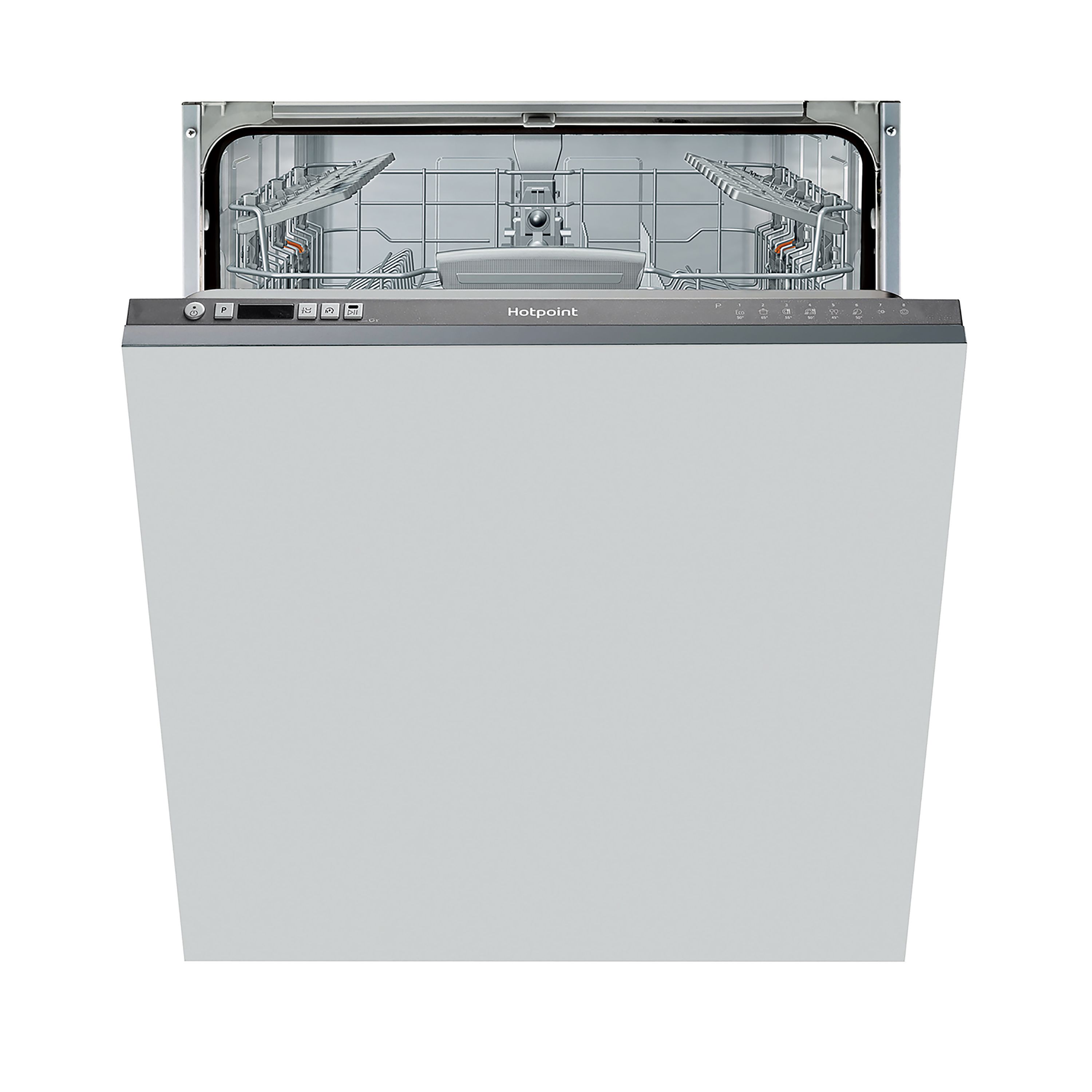 Hotpoint HIC3B19CUK_GH Integrated Full size Dishwasher - Graphite