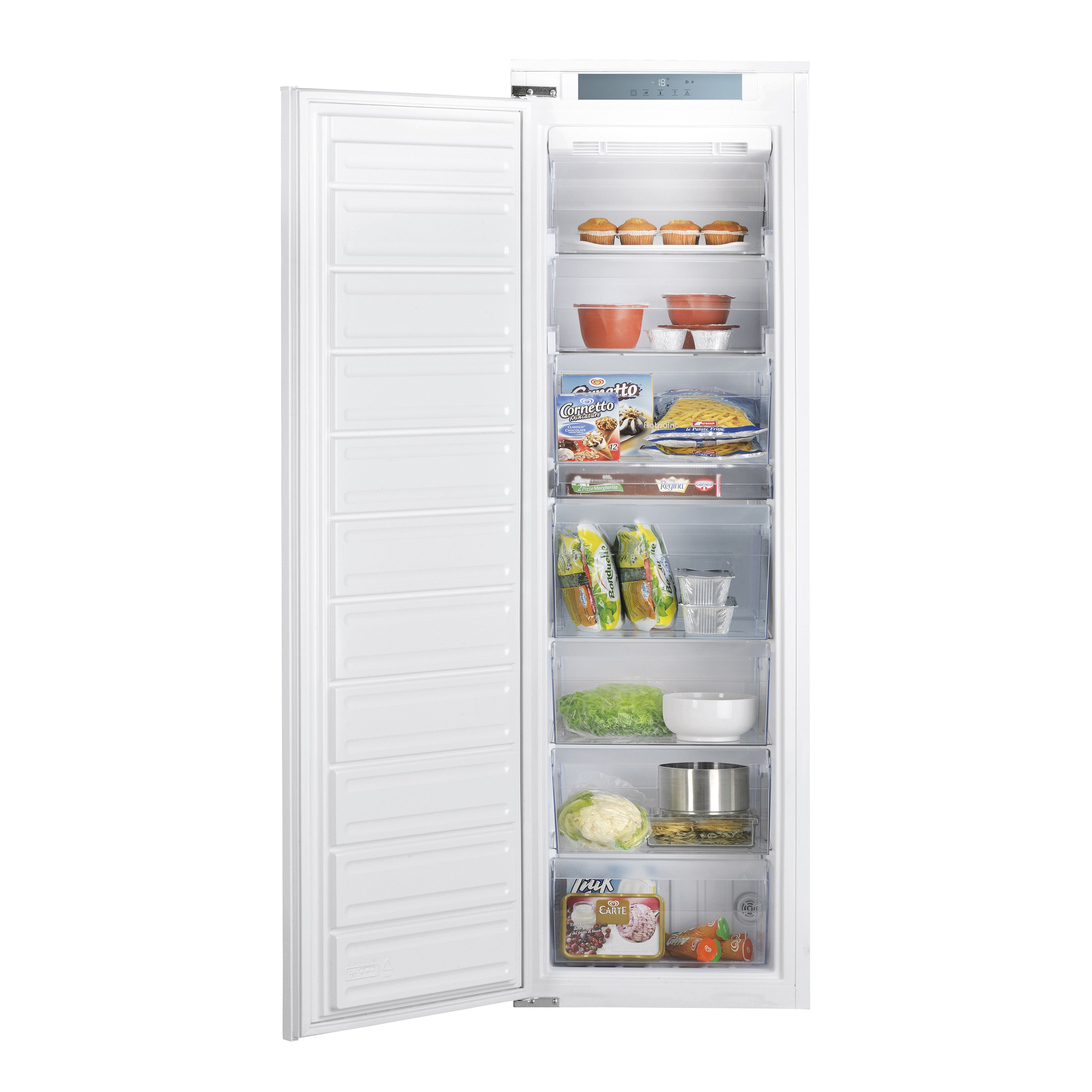 Hotpoint HTSD18F013H1 Integrated Frost free Freezer - White