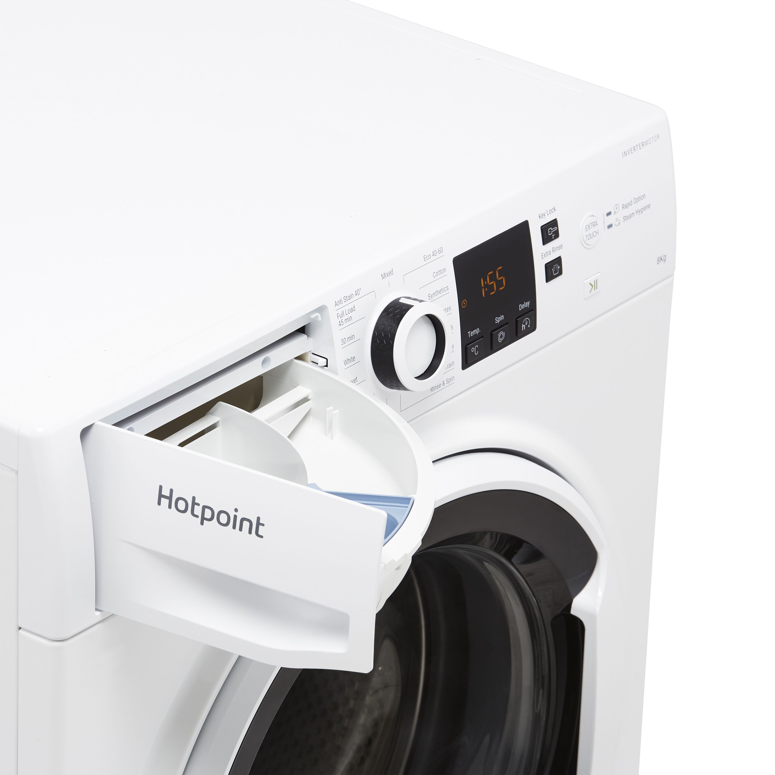 Hotpoint NSWA843CWWUKN 8kg Freestanding 1400rpm Washing machine - White