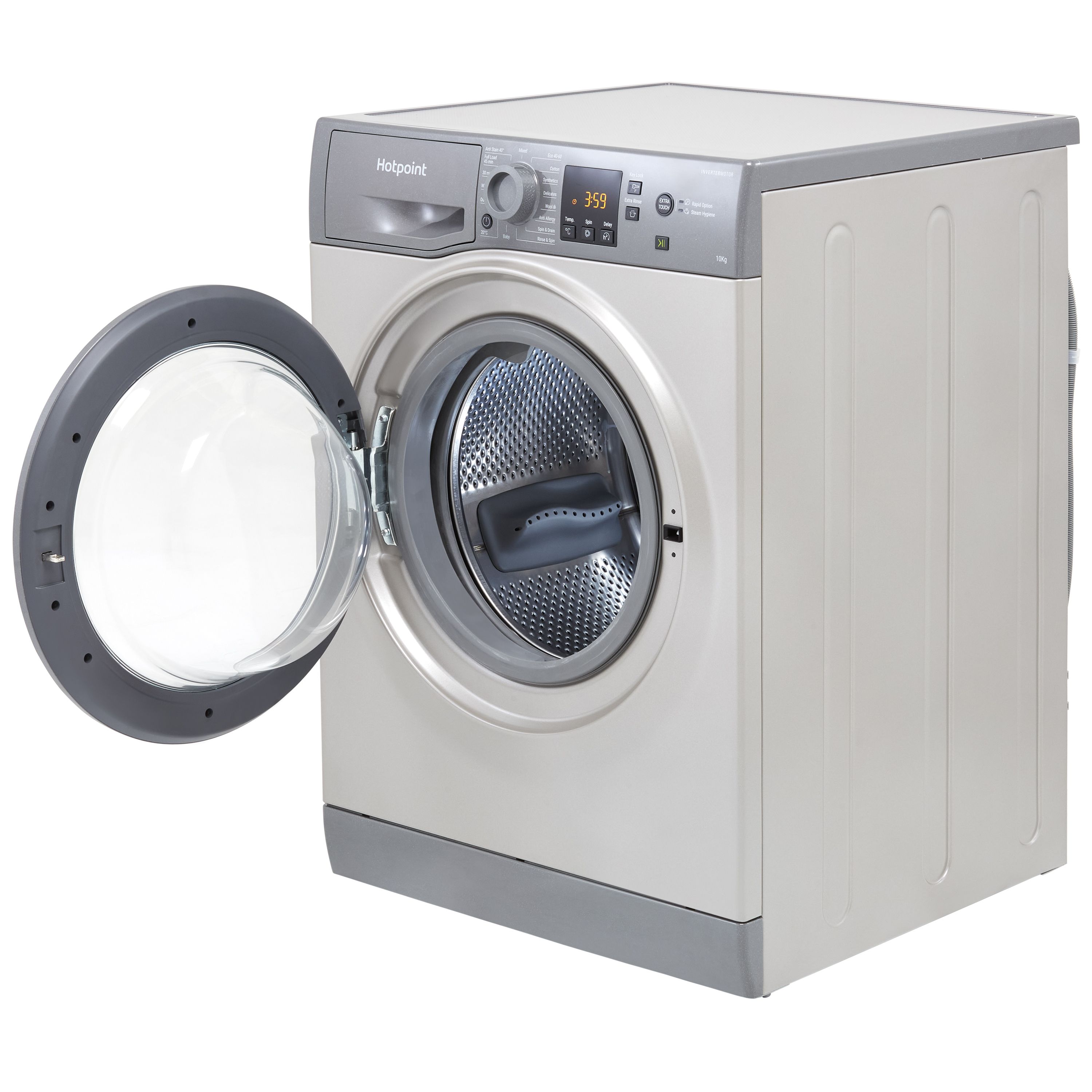 Hotpoint NSWM1045CGGUKN_GH 10kg Freestanding 1400rpm Washing machine ...
