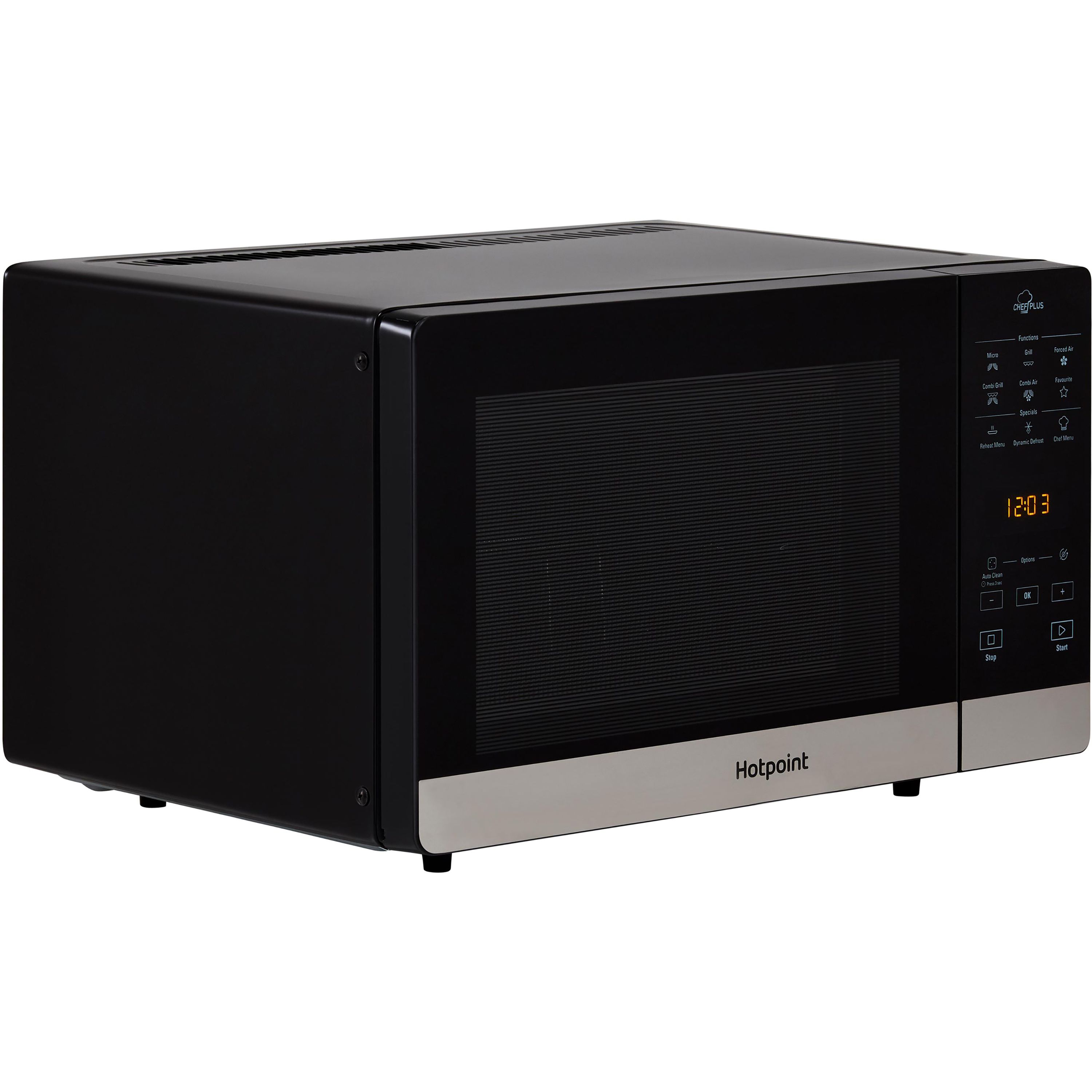 Hotpoint Ultimate Collection MWH2734B_BK 25L Freestanding Microwave - Black