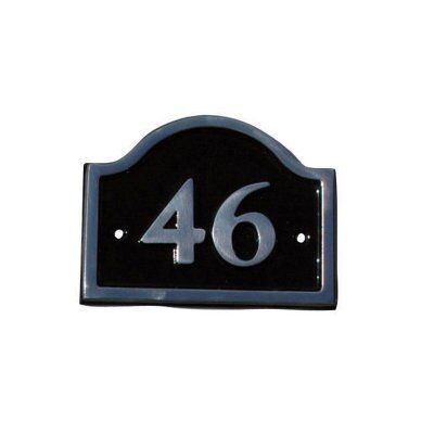 House Nameplate Company Door number 46 | DIY at B&Q