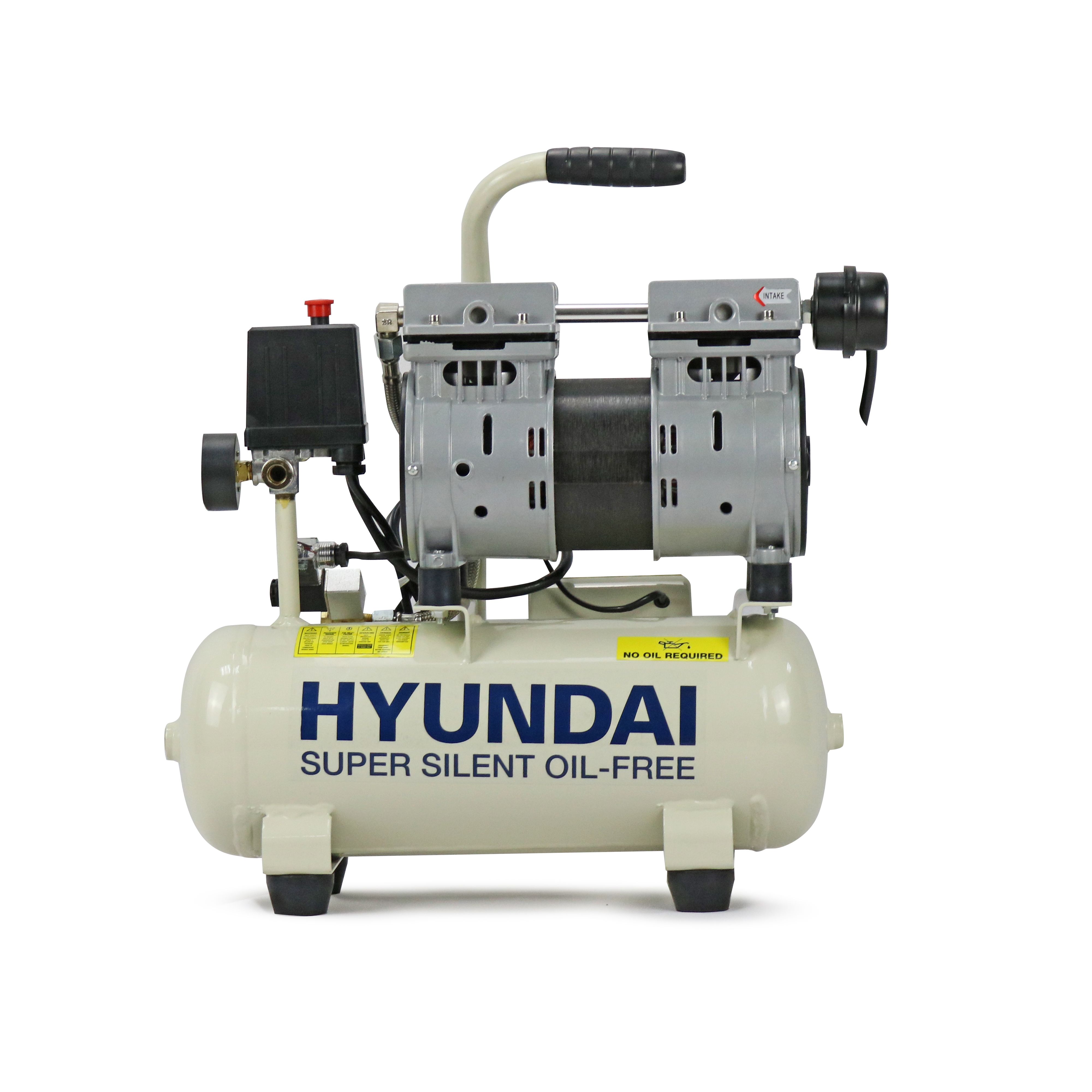 Hyundai Silent 230V 8L Corded Compressor HY5508