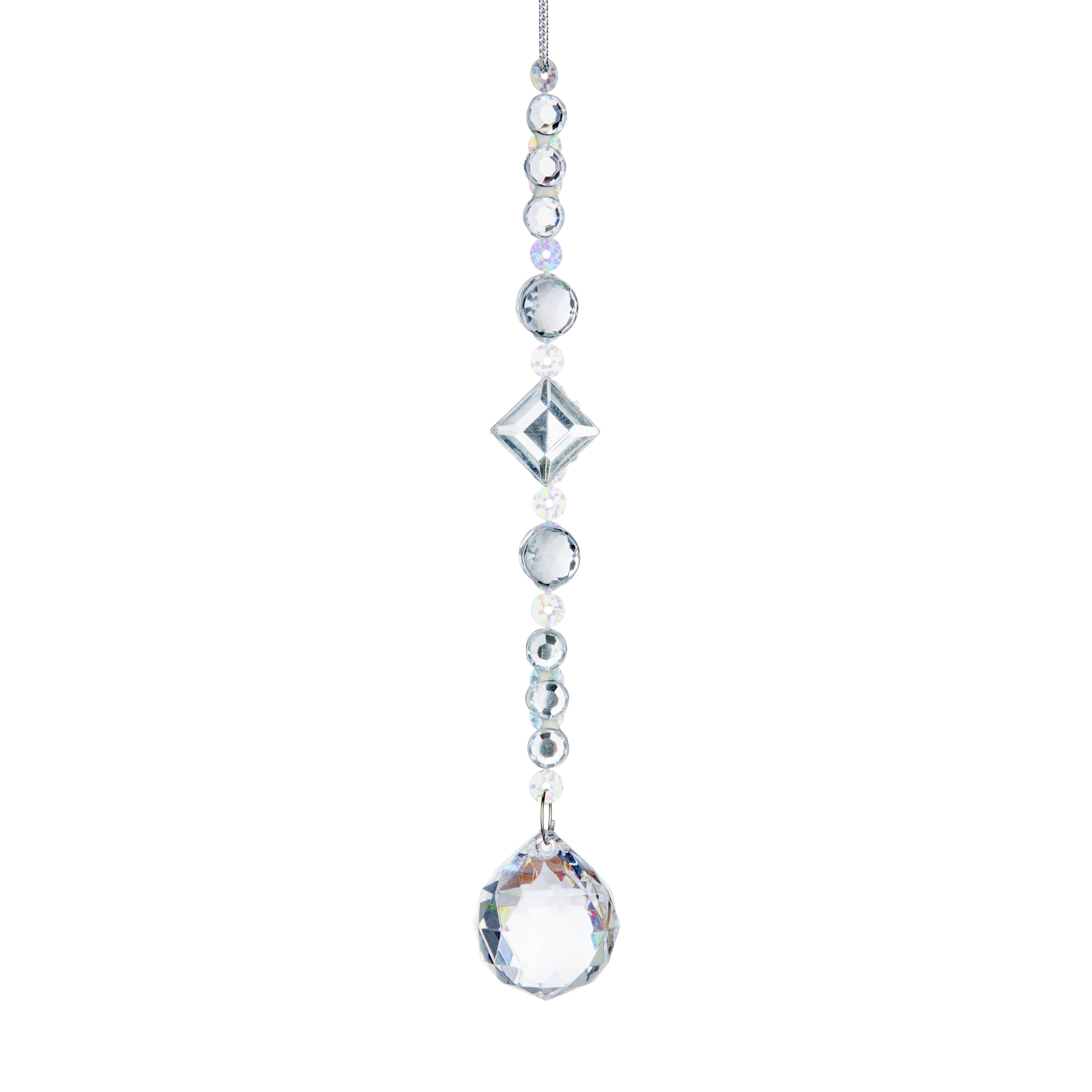 Ice garden Icicle Plastic Hanging decoration