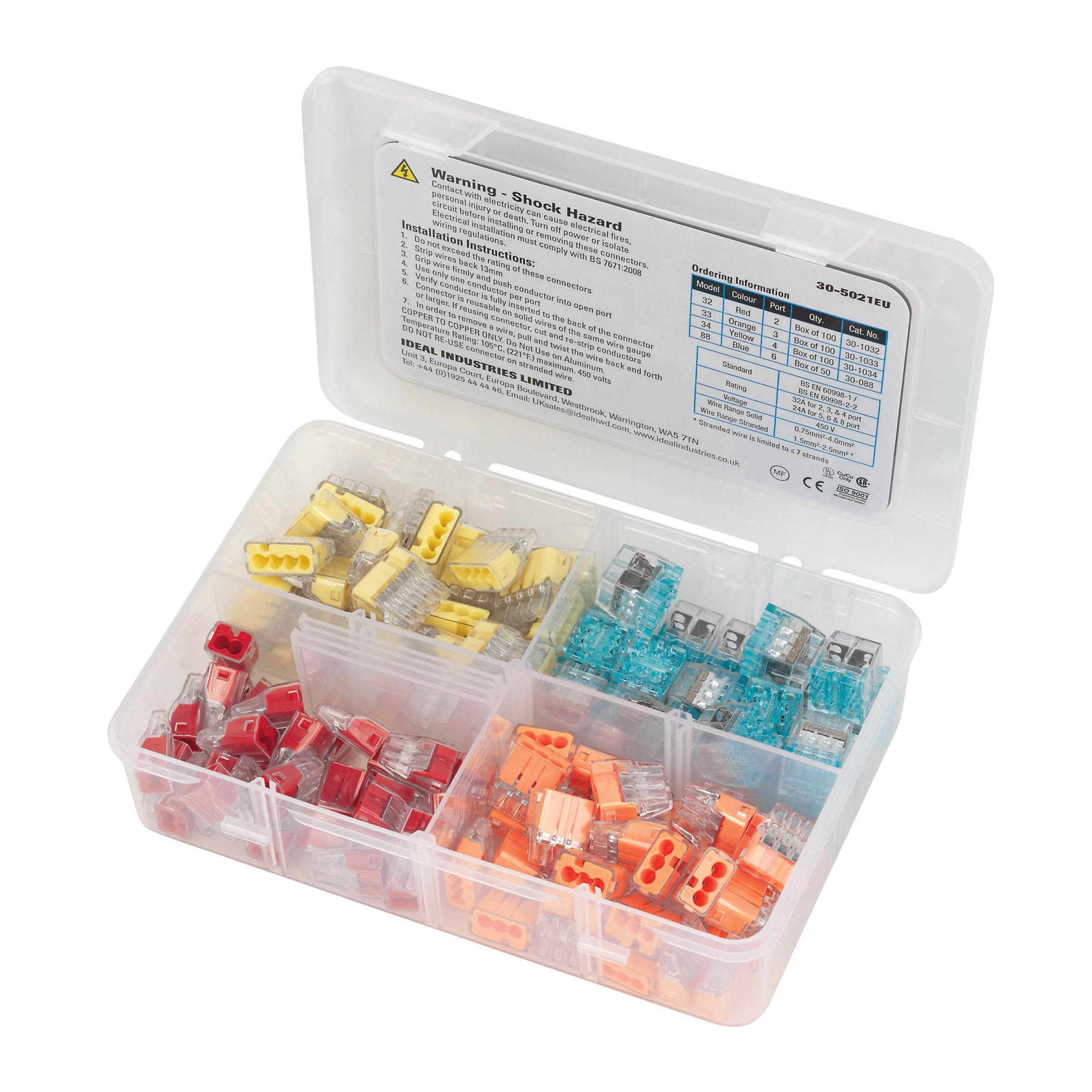 Ideal 32A In-line wire connector, Pack of 110 | DIY at B&Q