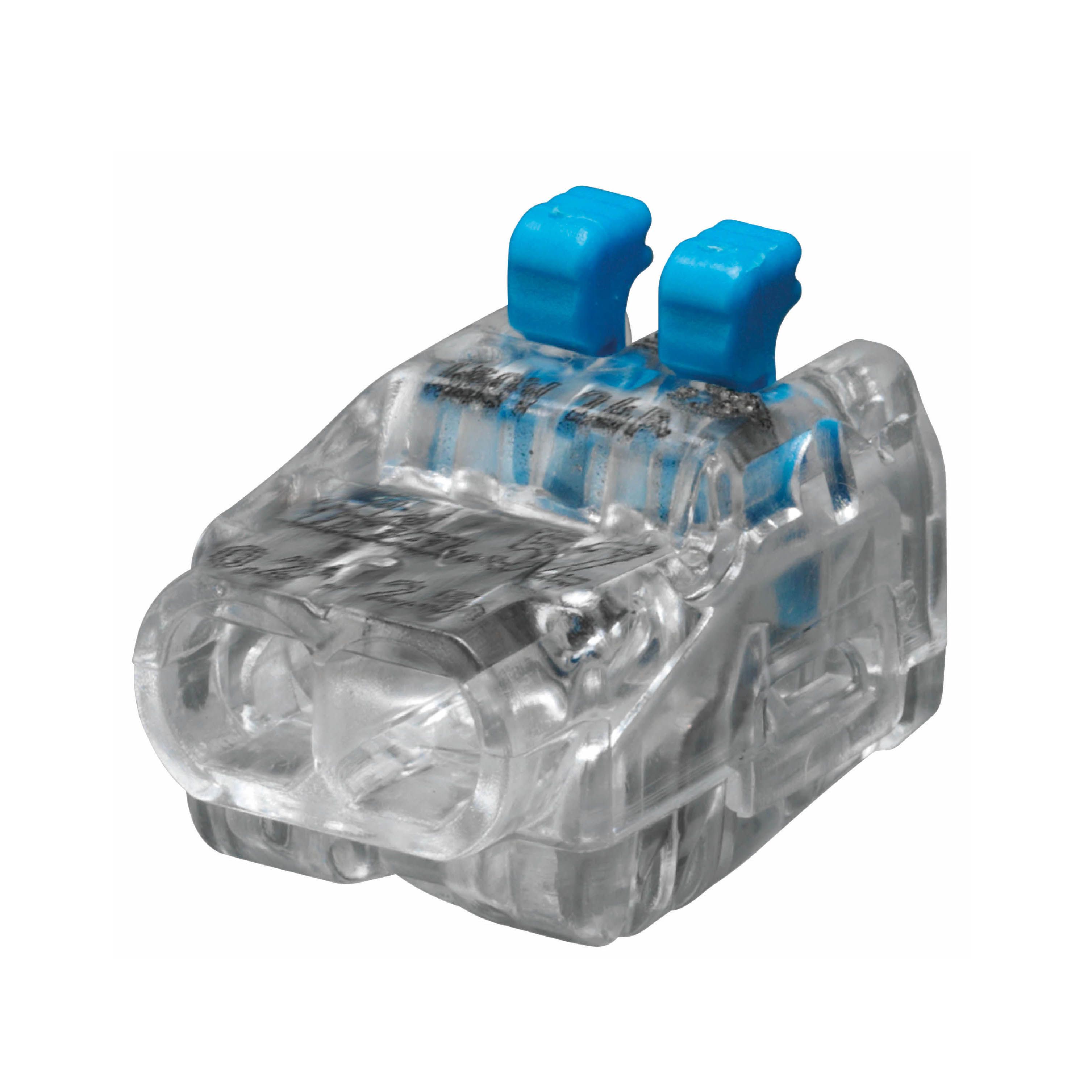Ideal Blue 24A In-line wire connector, Pack of 40 | DIY at B&Q