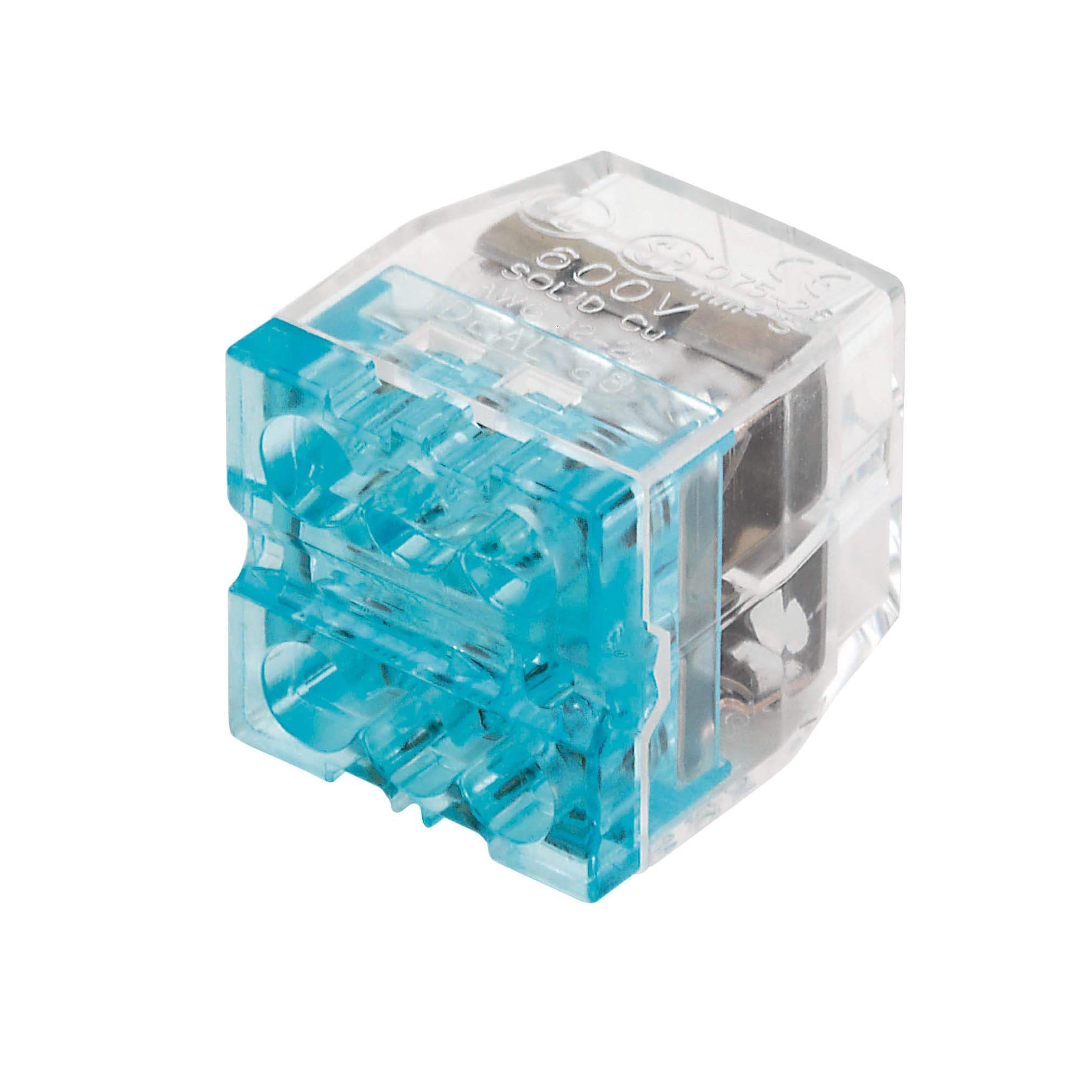 Ideal Blue 24A In-line wire connector, Pack of 50 | DIY at B&Q