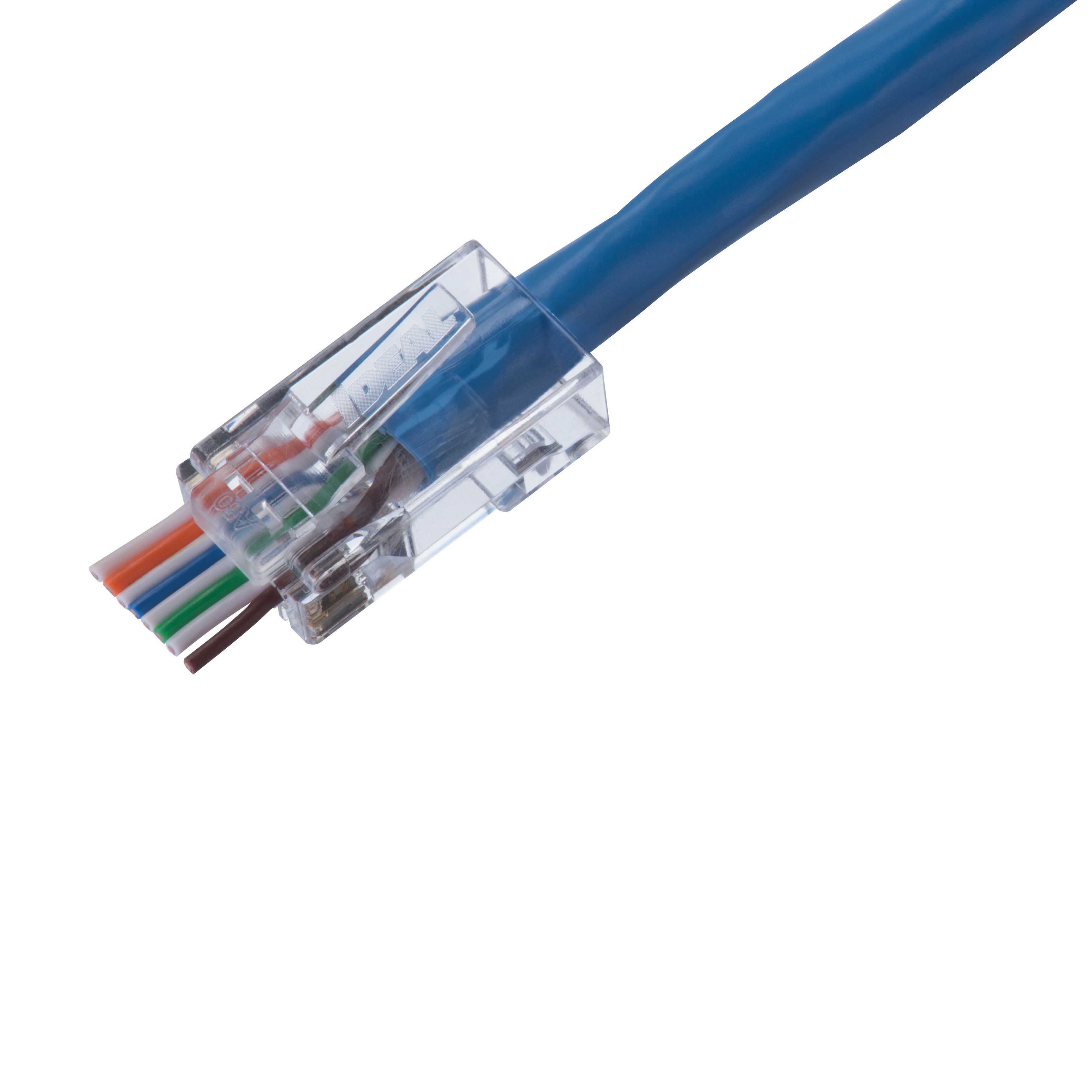 Ideal Industries Cat 6 Data cable connector, Pack of 10 | DIY at B&Q