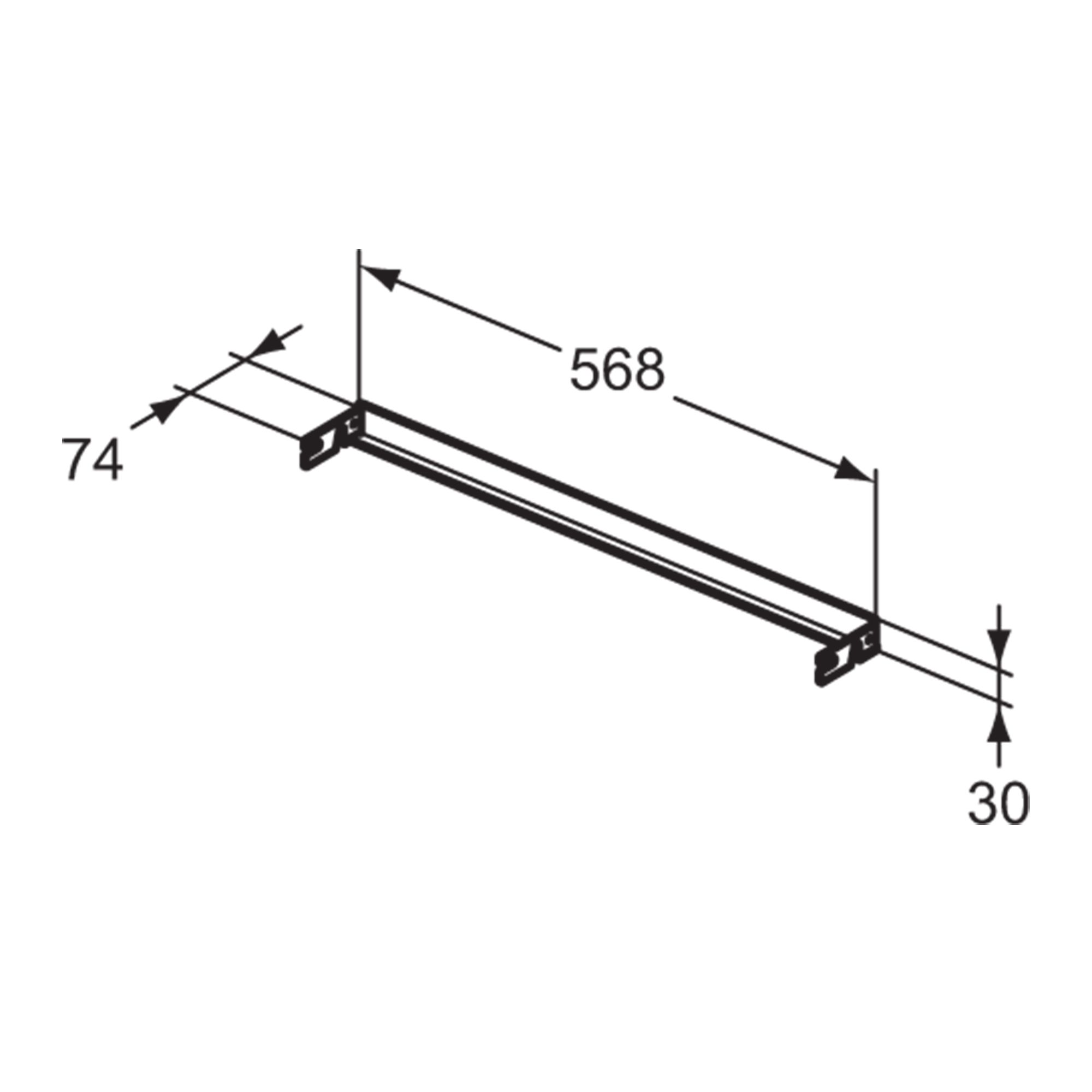 IDEAL STANDARD I.LIFE B WORKTOP INSTALLATION & MAINTENANCE KIT