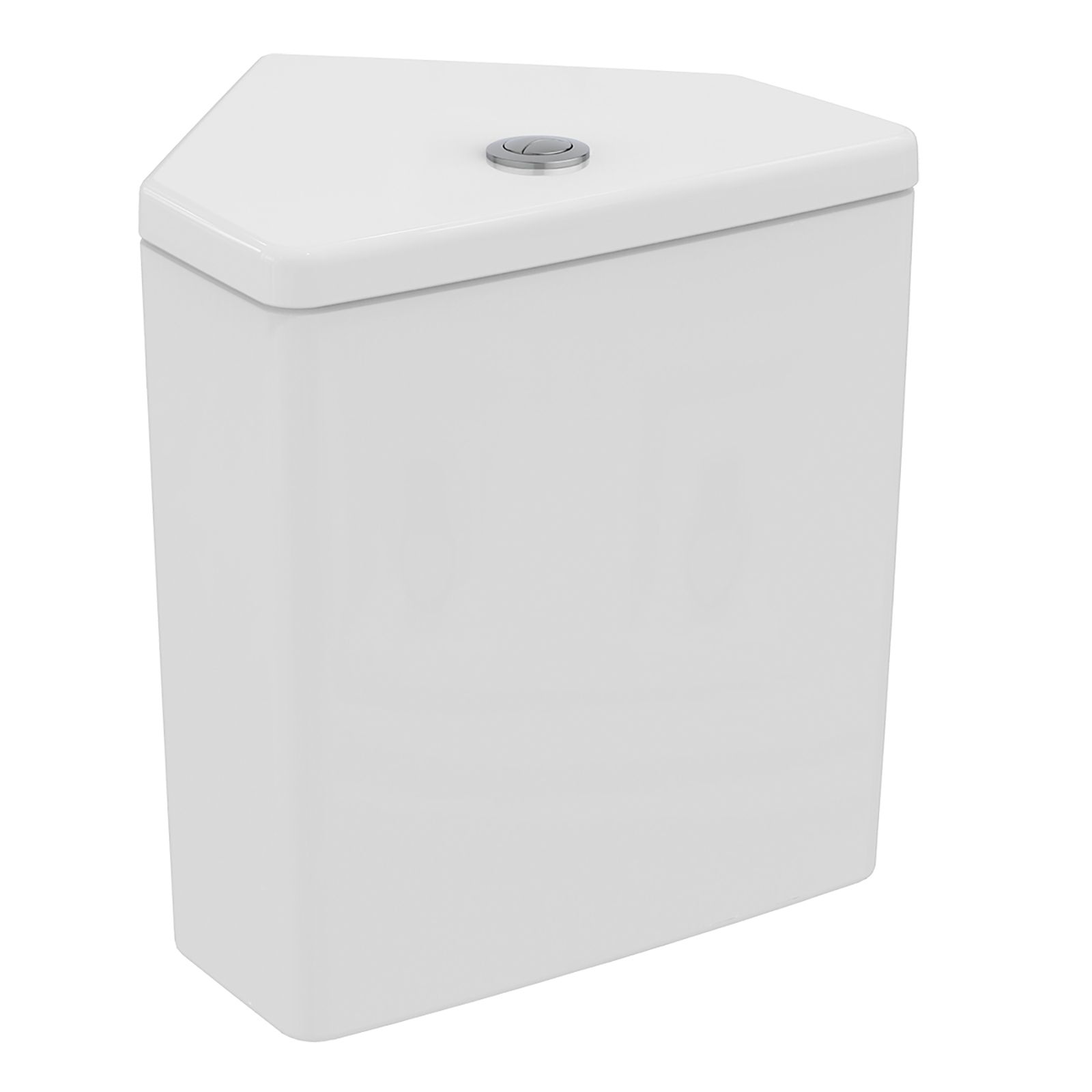 Ideal Standard i.life S Corner White Close coupled Side inlet Water ...