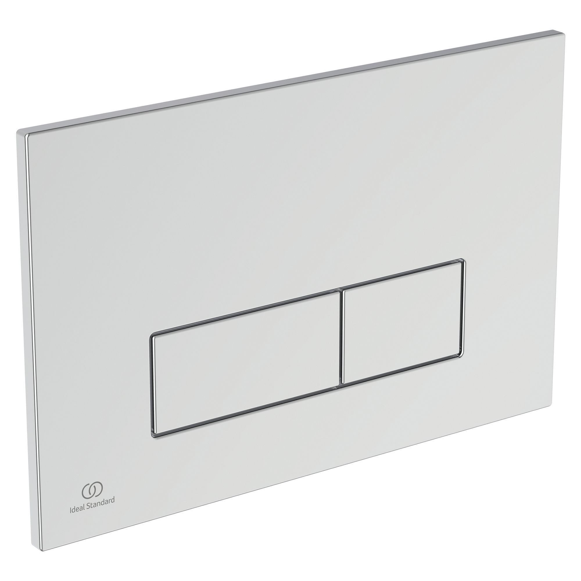 IDEAL STANDARD OLEAS P2 PNEUMATIC CHROME EFFECT DUAL FLUSHING PLATE (H ...