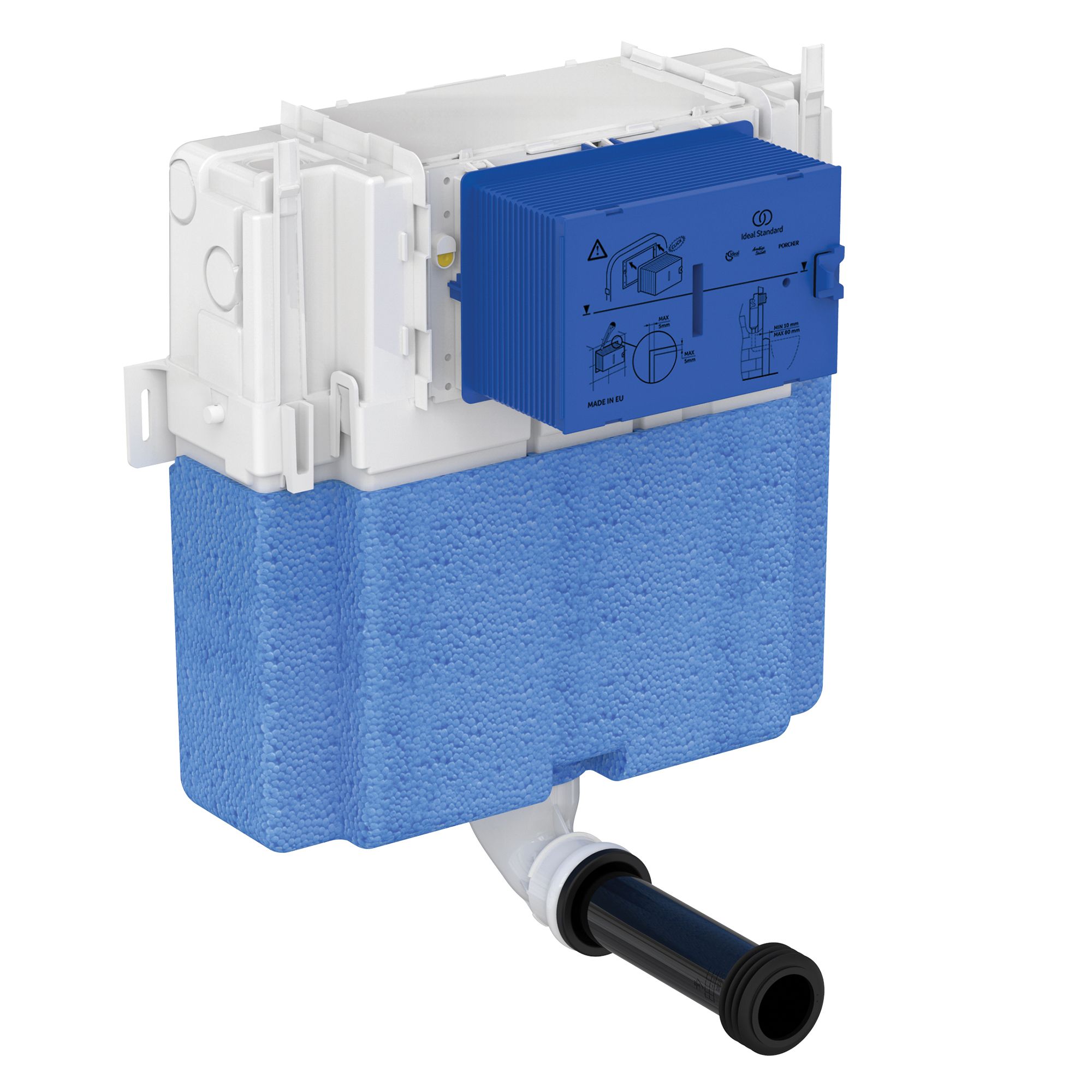 Ideal Standard ProSys Concealed Top inlet Dual Cistern (H)41.5cm (W ...