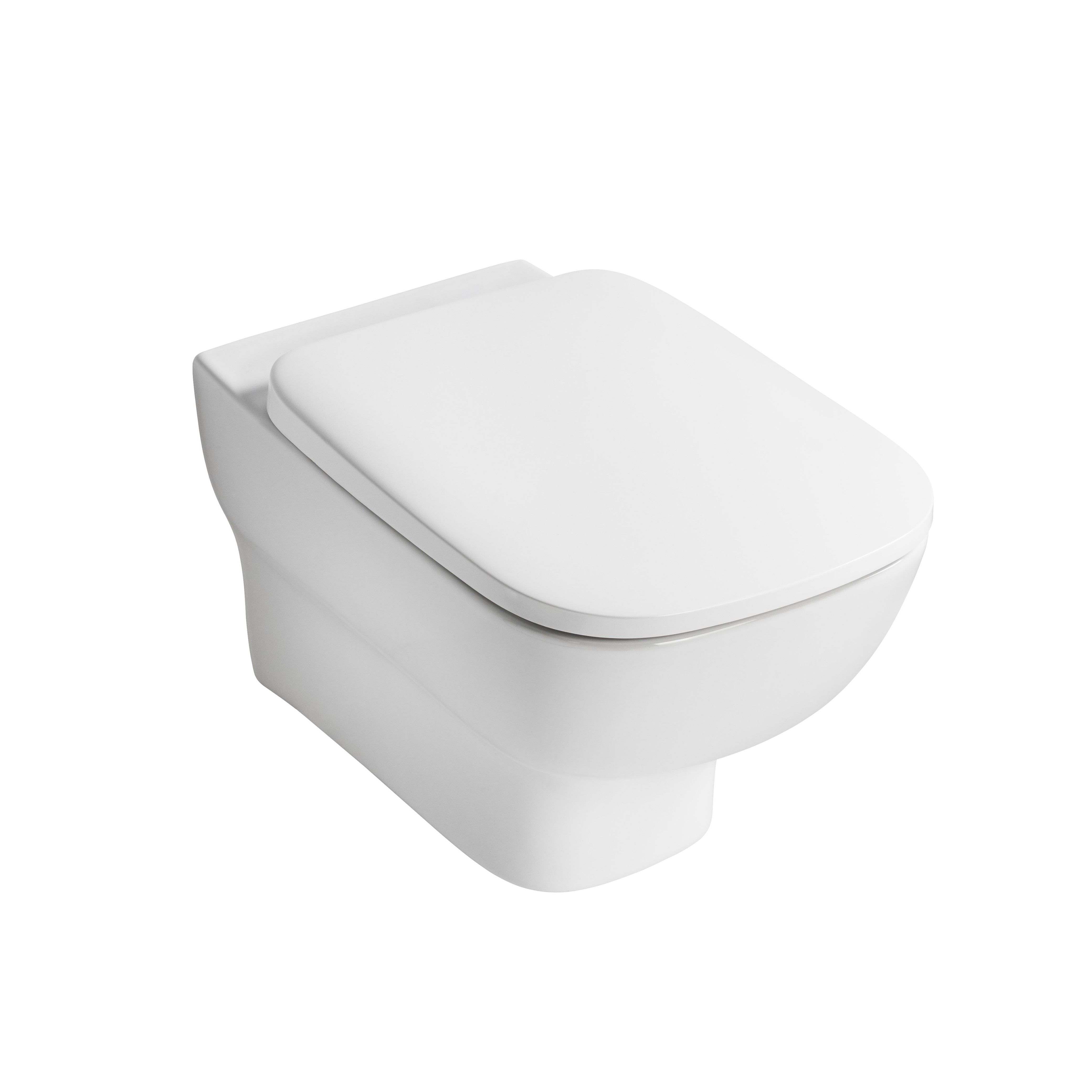 Ideal Standard Studio echo Contemporary Wall hung Boxed rim Toilet ...