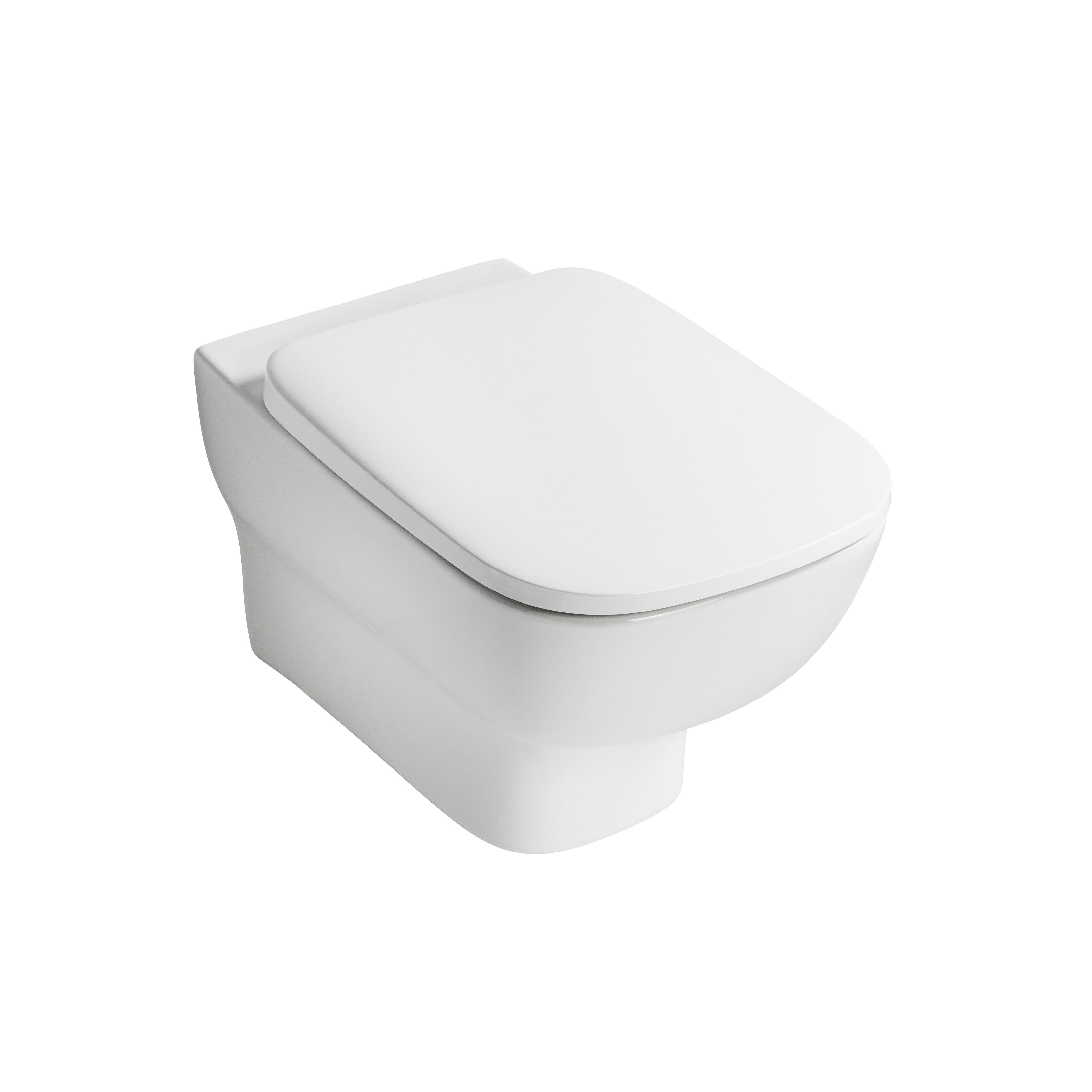 Ideal Standard Studio echo Contemporary Wall hung Boxed rim Toilet with ...