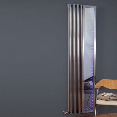 Infinity Mirror Vertical Radiator, (W)360mm (H)2000mm | DIY at B&Q