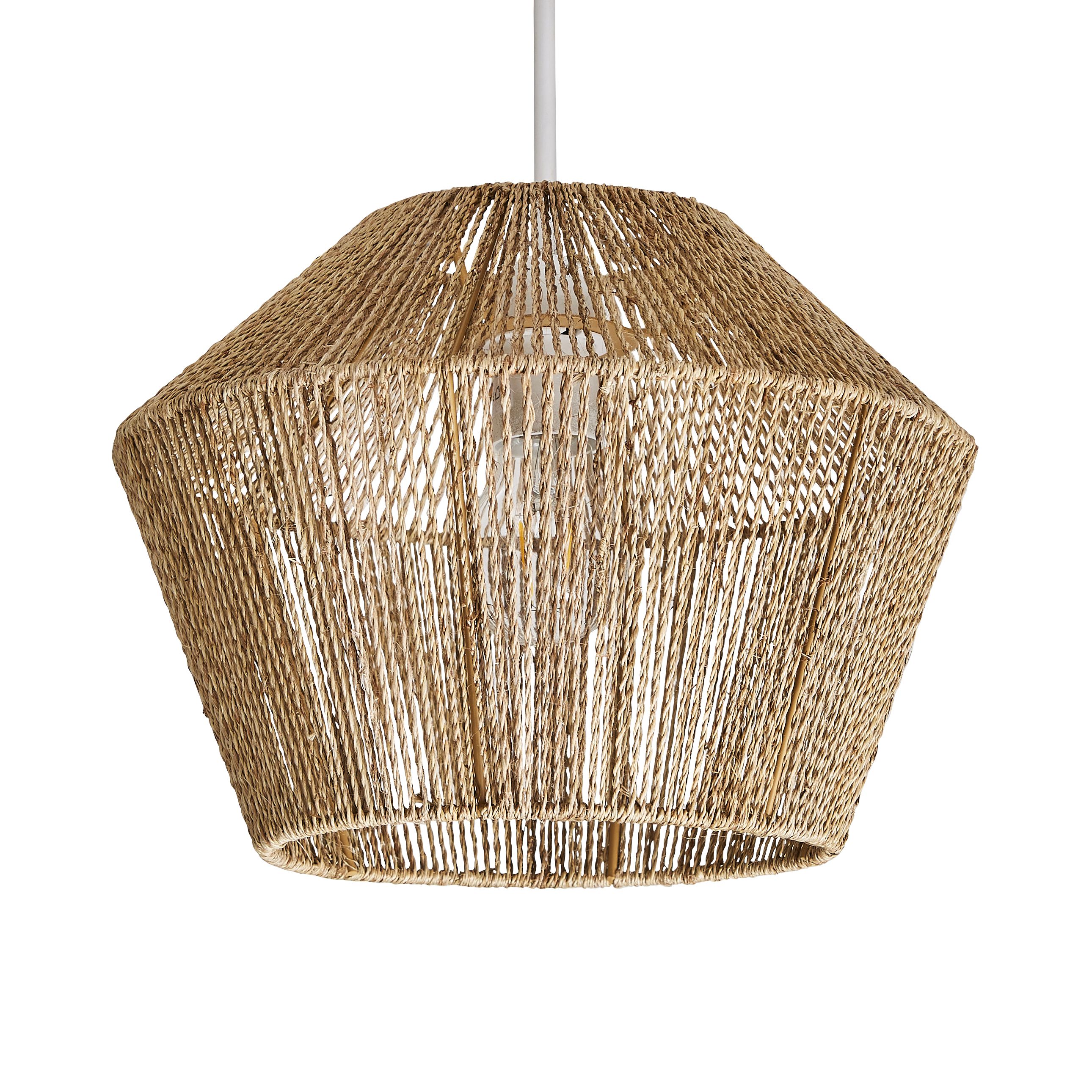 Inlight Amalthea Natural String Lamp shade (D)30cm | DIY at B&Q