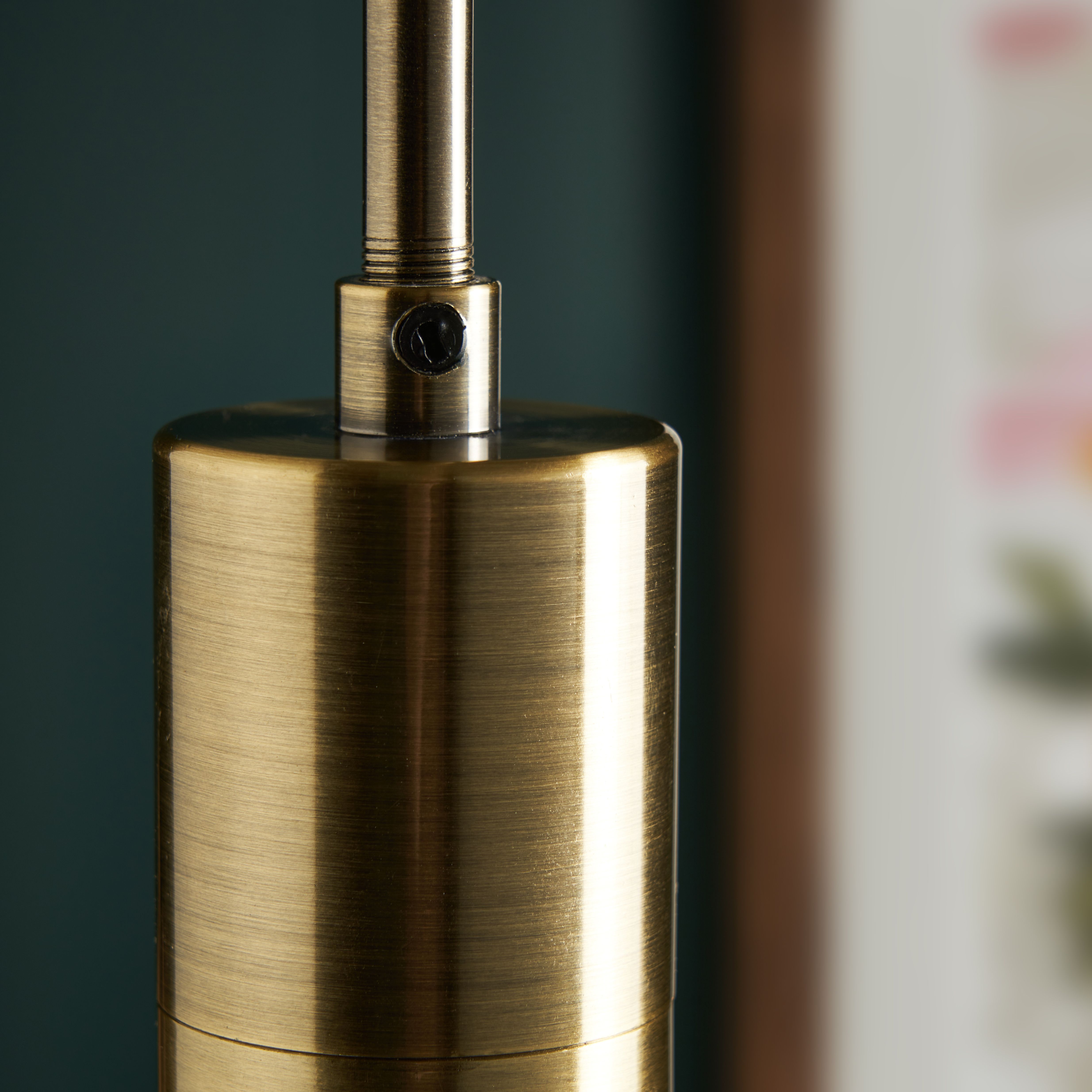 Inlight Mirim Antique brass effect E27 Cable light set (L)880mm