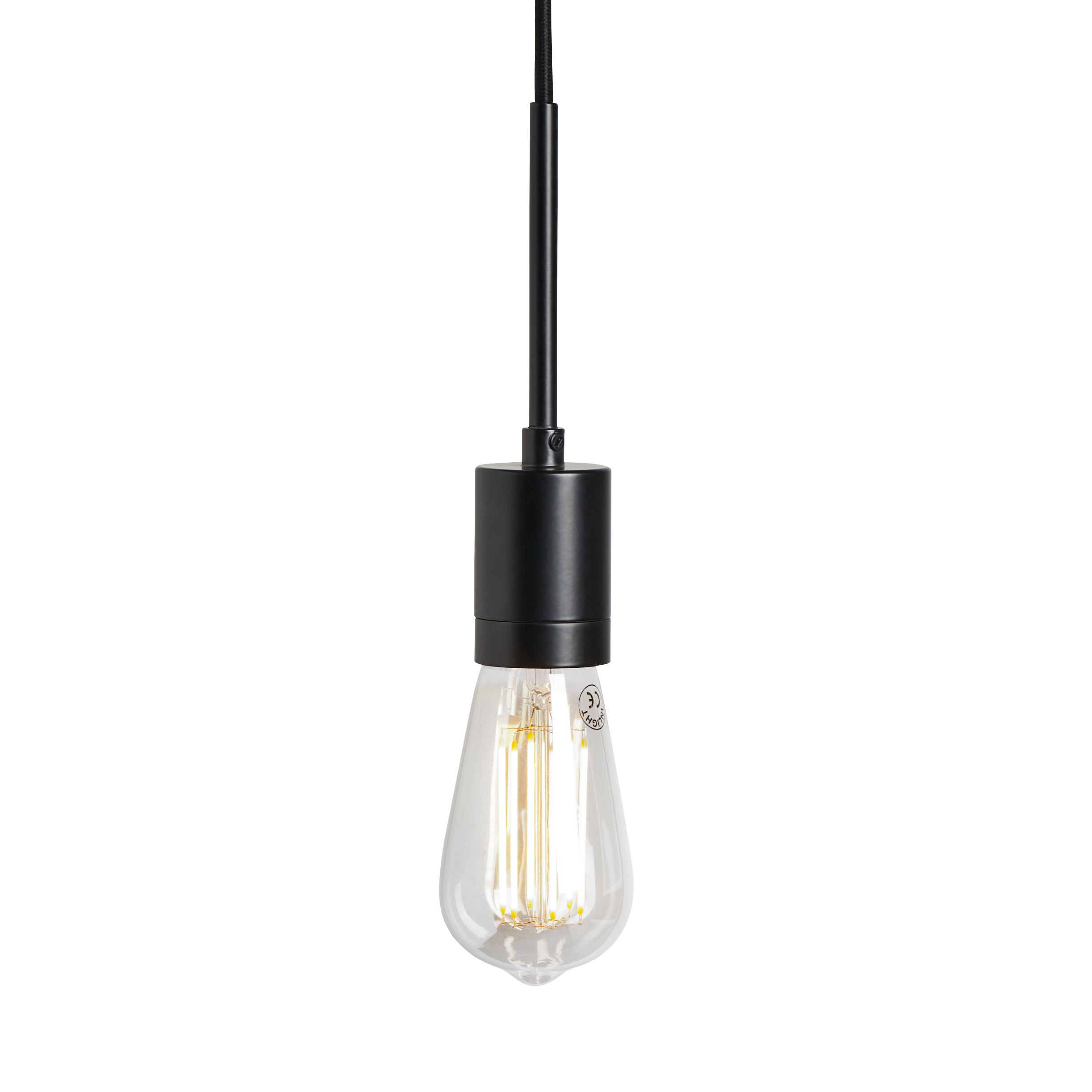 Inlight Mirim Black E27 Cable light set (L)880mm