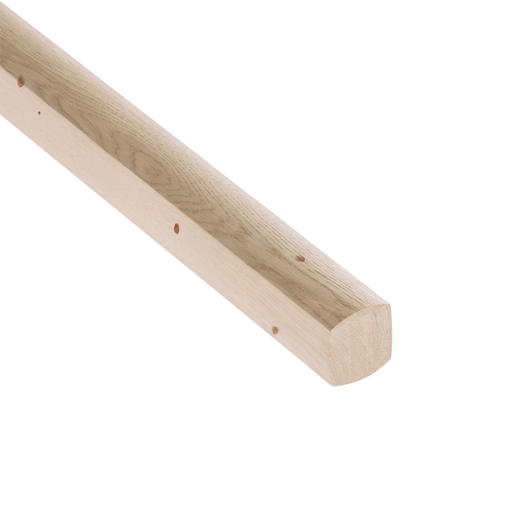 Iron Natural Pine Square Handrail (W)63mm | DIY at B&Q